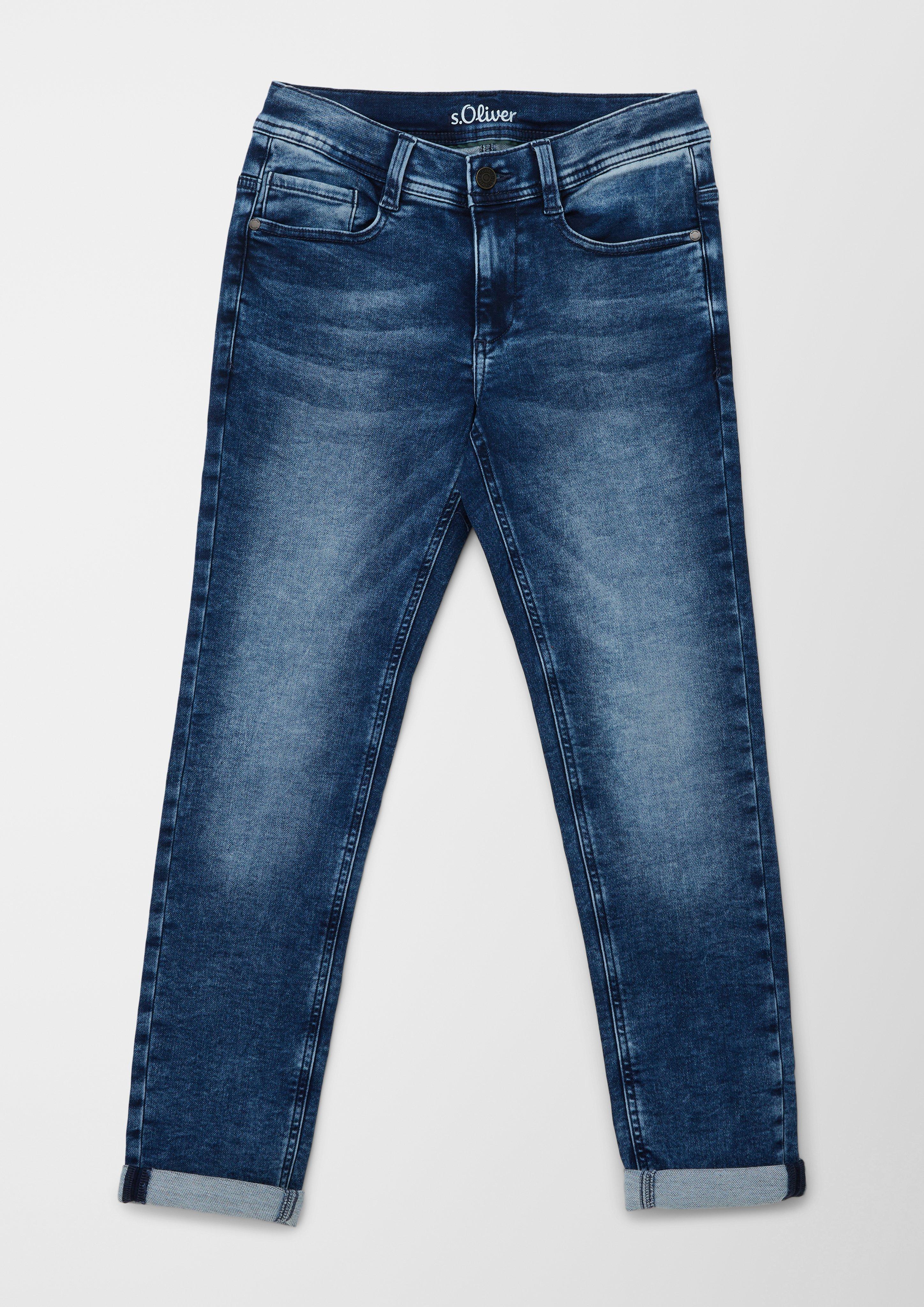Skinny Seattle: jeans in a vintage look - dark blue | s.Oliver