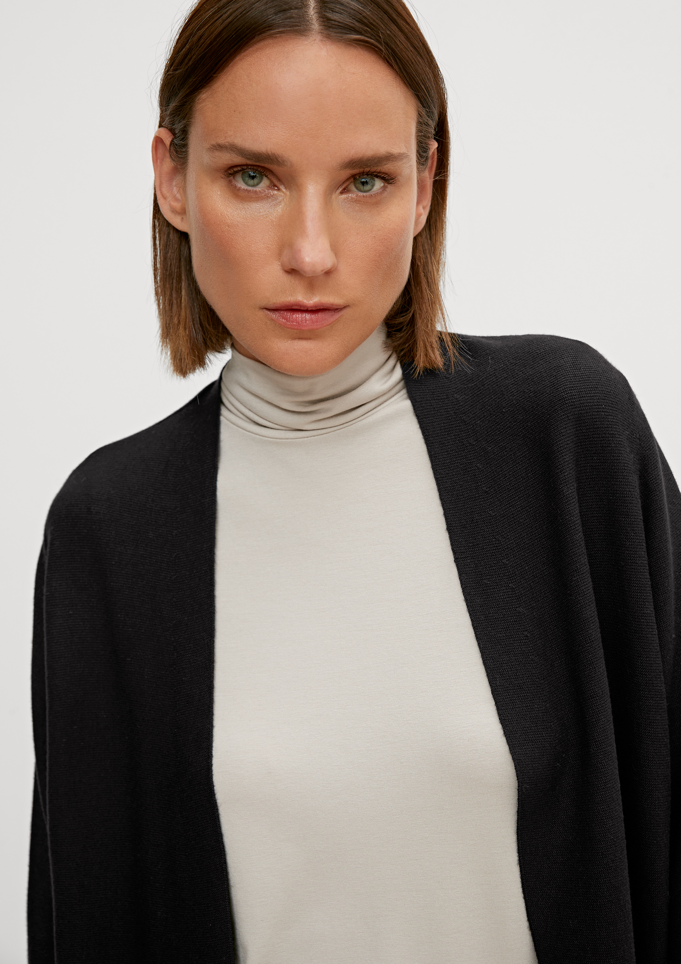 Long cardigan - Black | SCAYLE