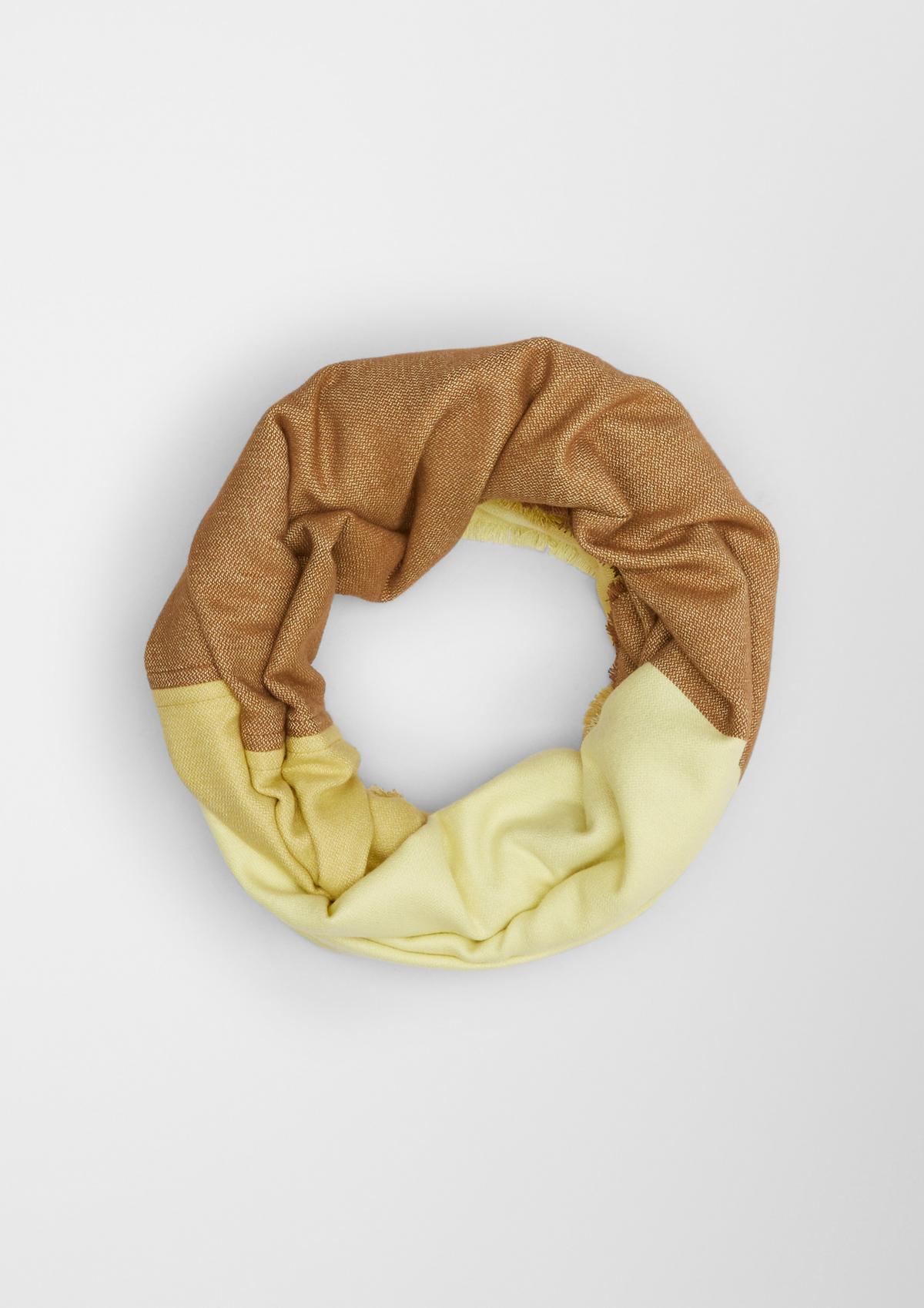 Snood in a modal blend - lime green | s.Oliver