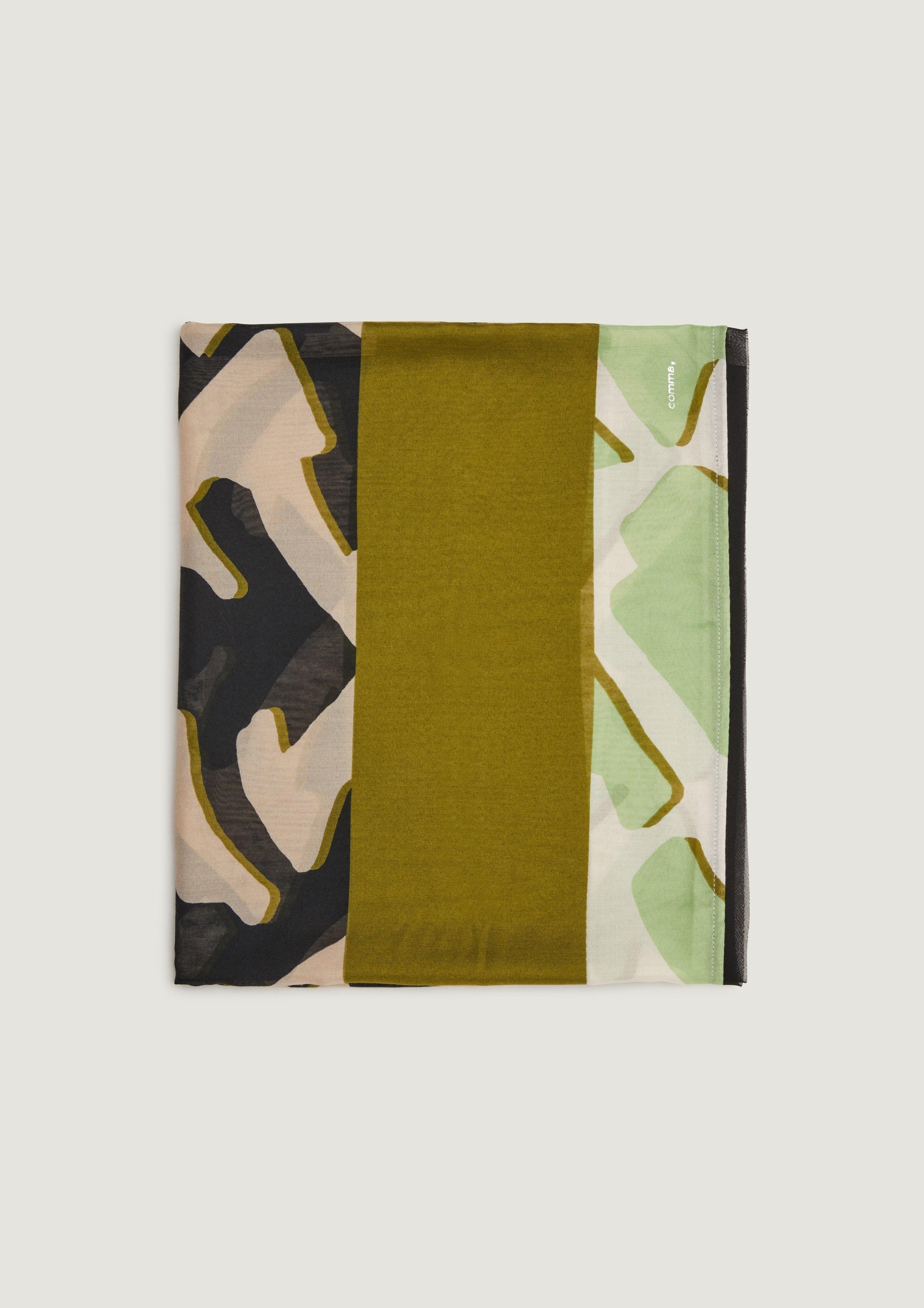 Snood with an all-over pattern - beige | Comma