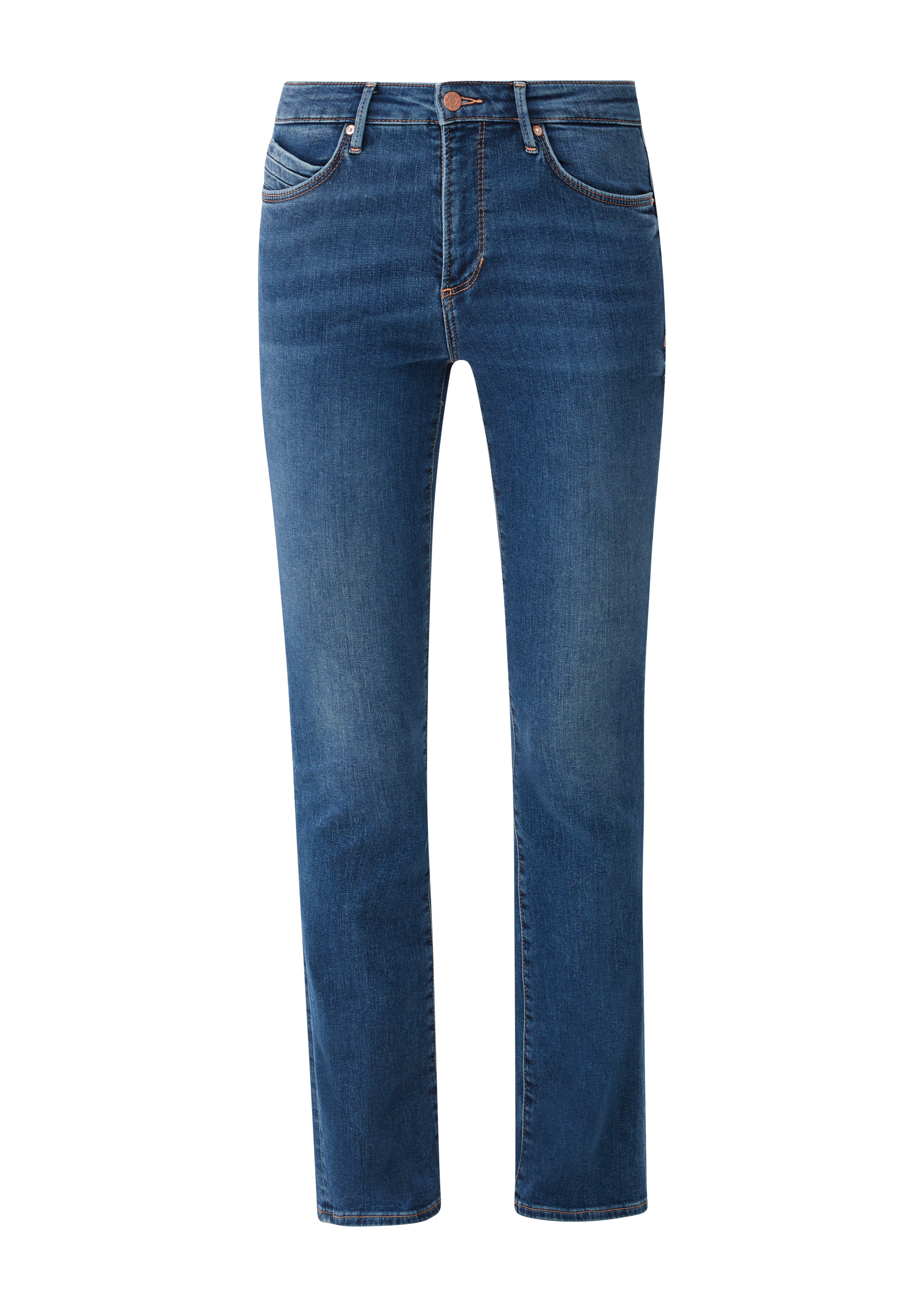 Jeans Beverly / Slim Fit / Mid Rise / Bootcut Leg - ozeanblau | s.Oliver