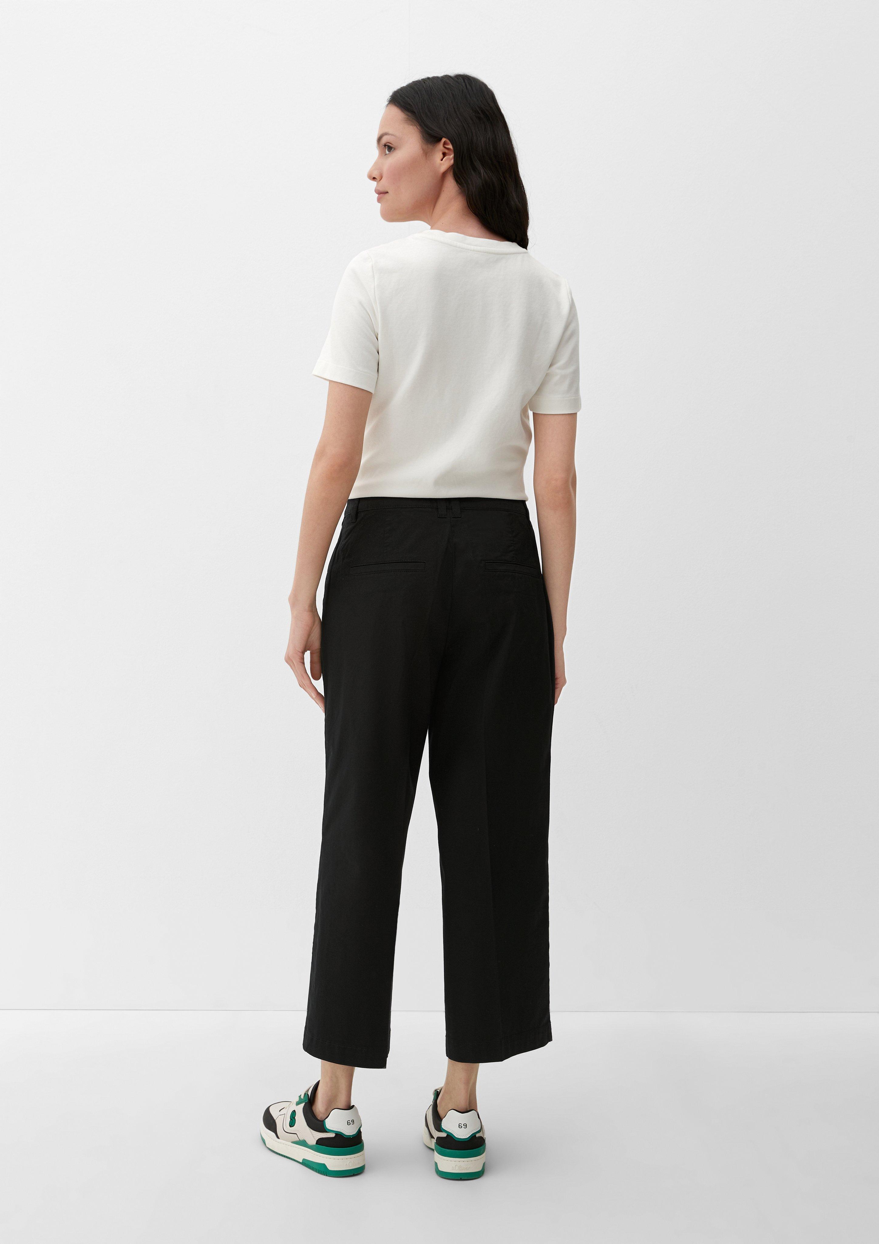 Regular fit: culottes with a high-rise waistband - royal blue | s.Oliver