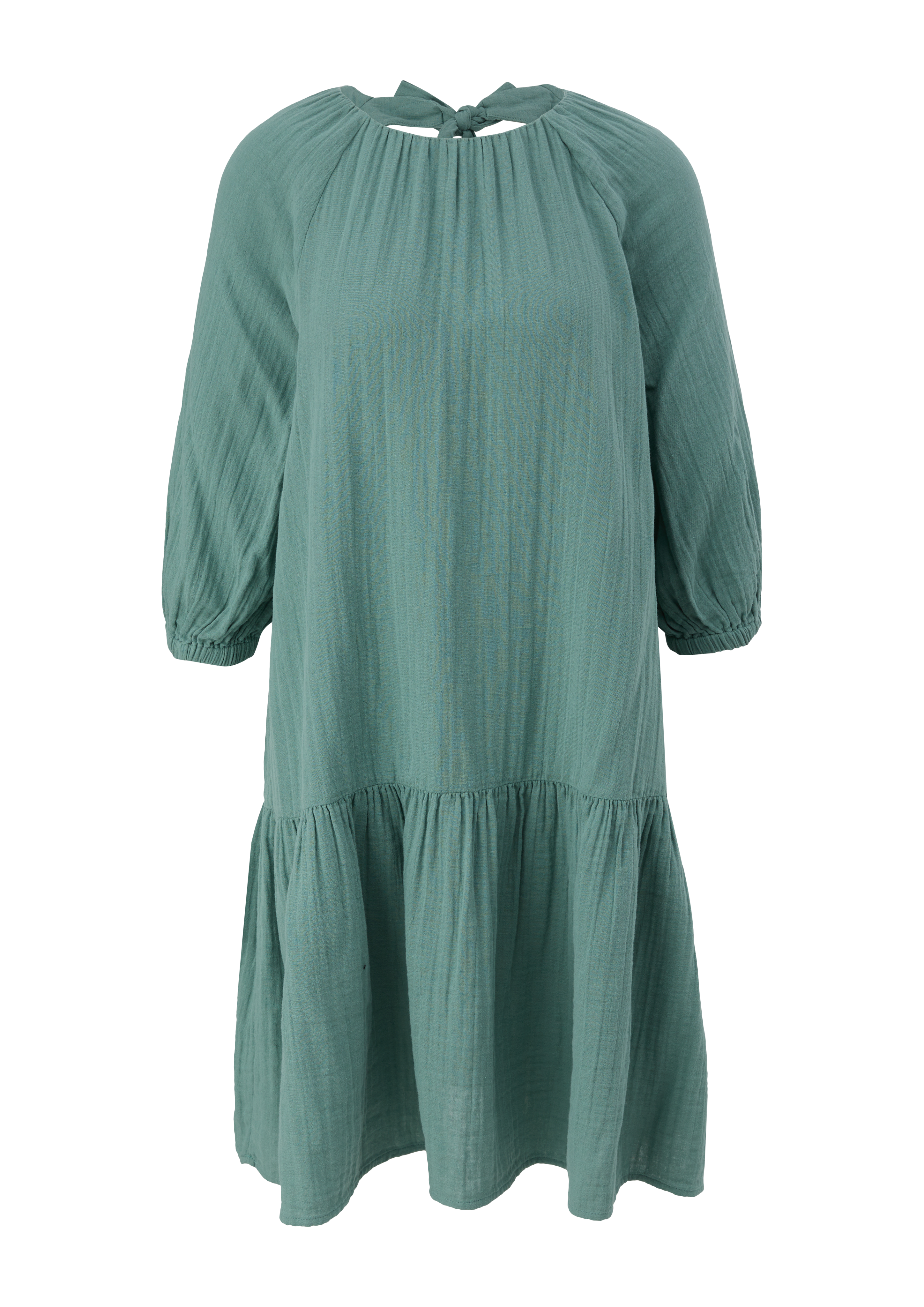 Cotton midi dress - mint | s.Oliver