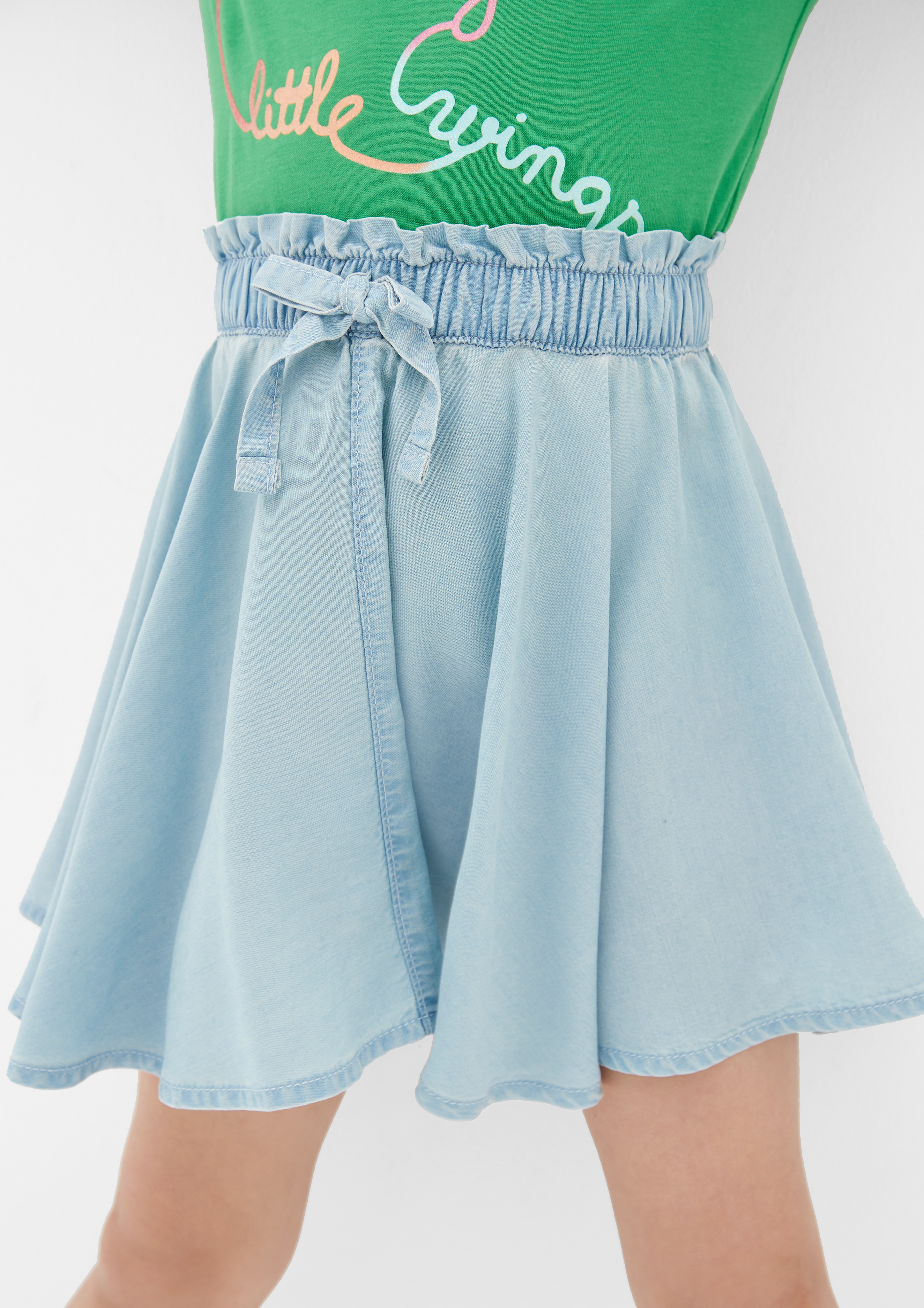 Light denim skirt - arctic blue | s.Oliver