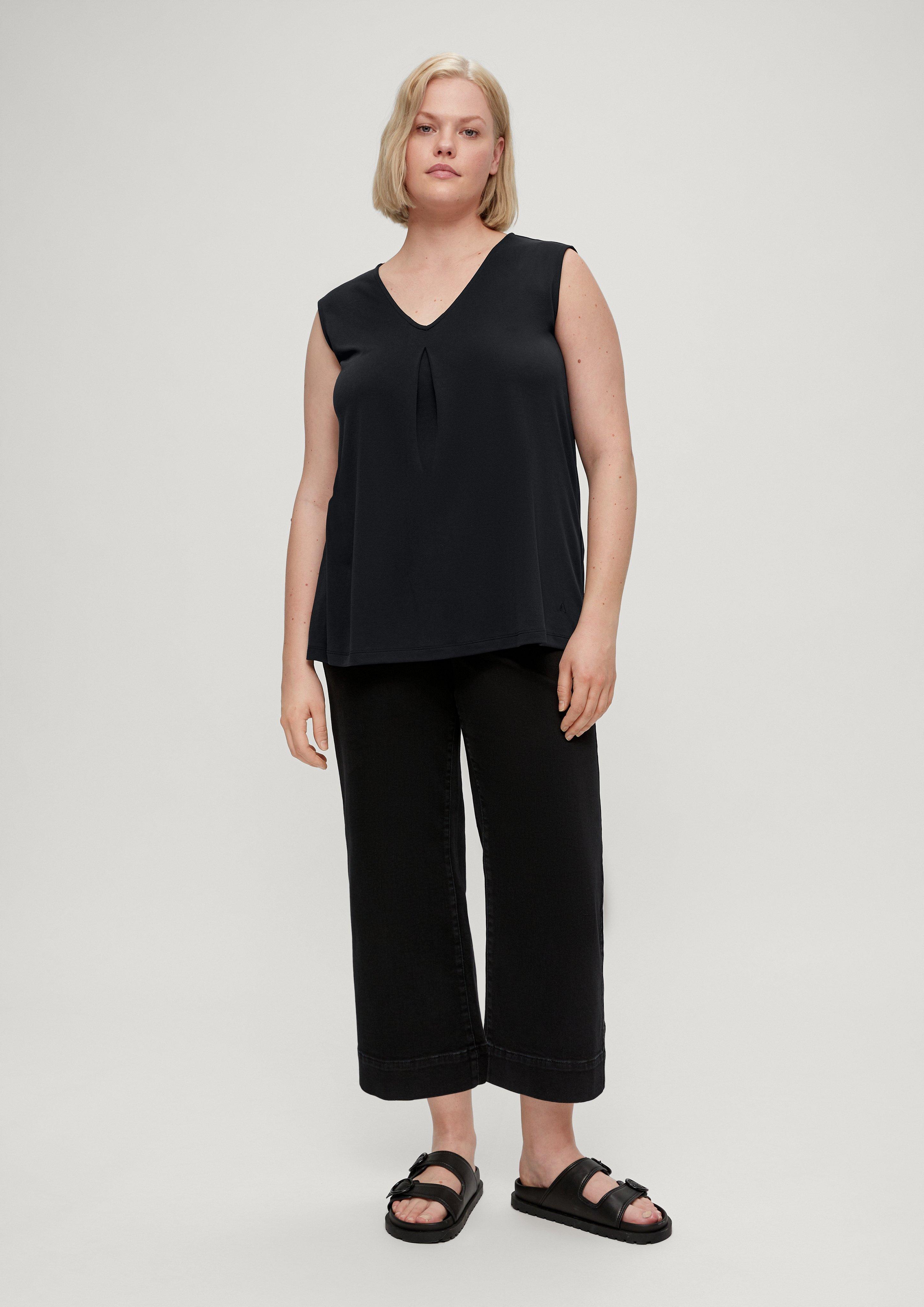 Modal blend top - cinnamon | s.Oliver
