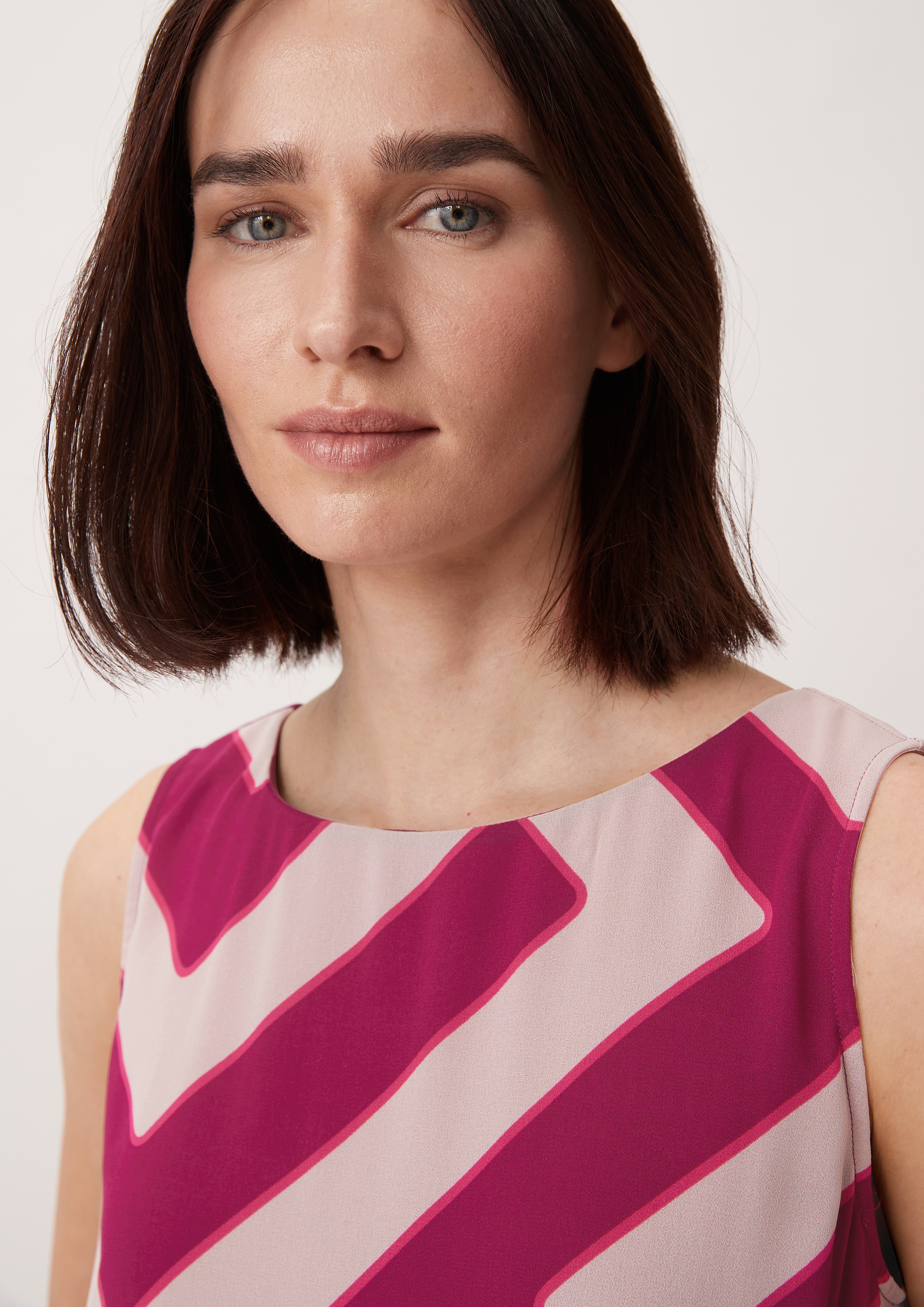 Dress with flounces - Pink | SCAYLE