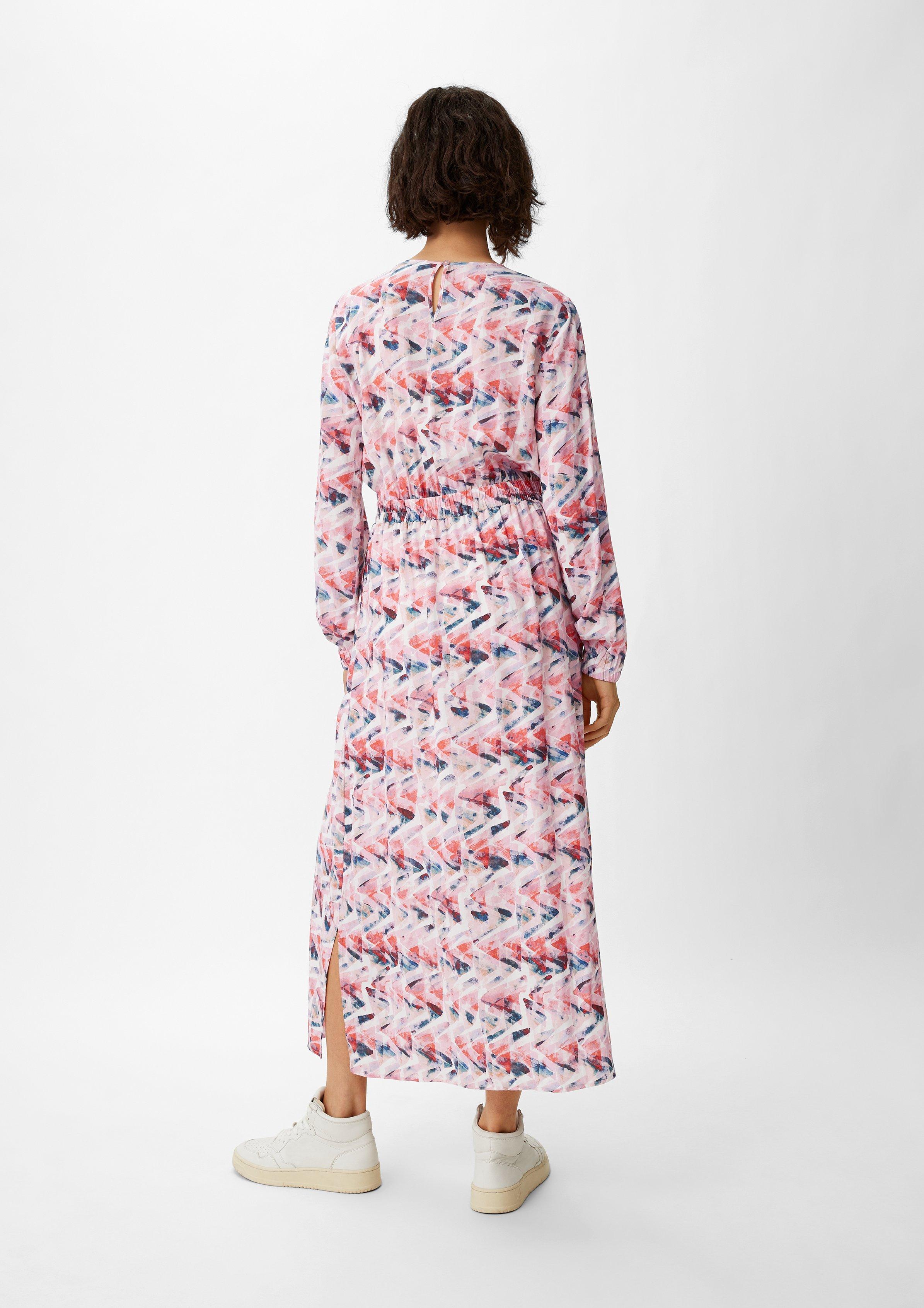 Viscose maxi dress - soft rose | Comma
