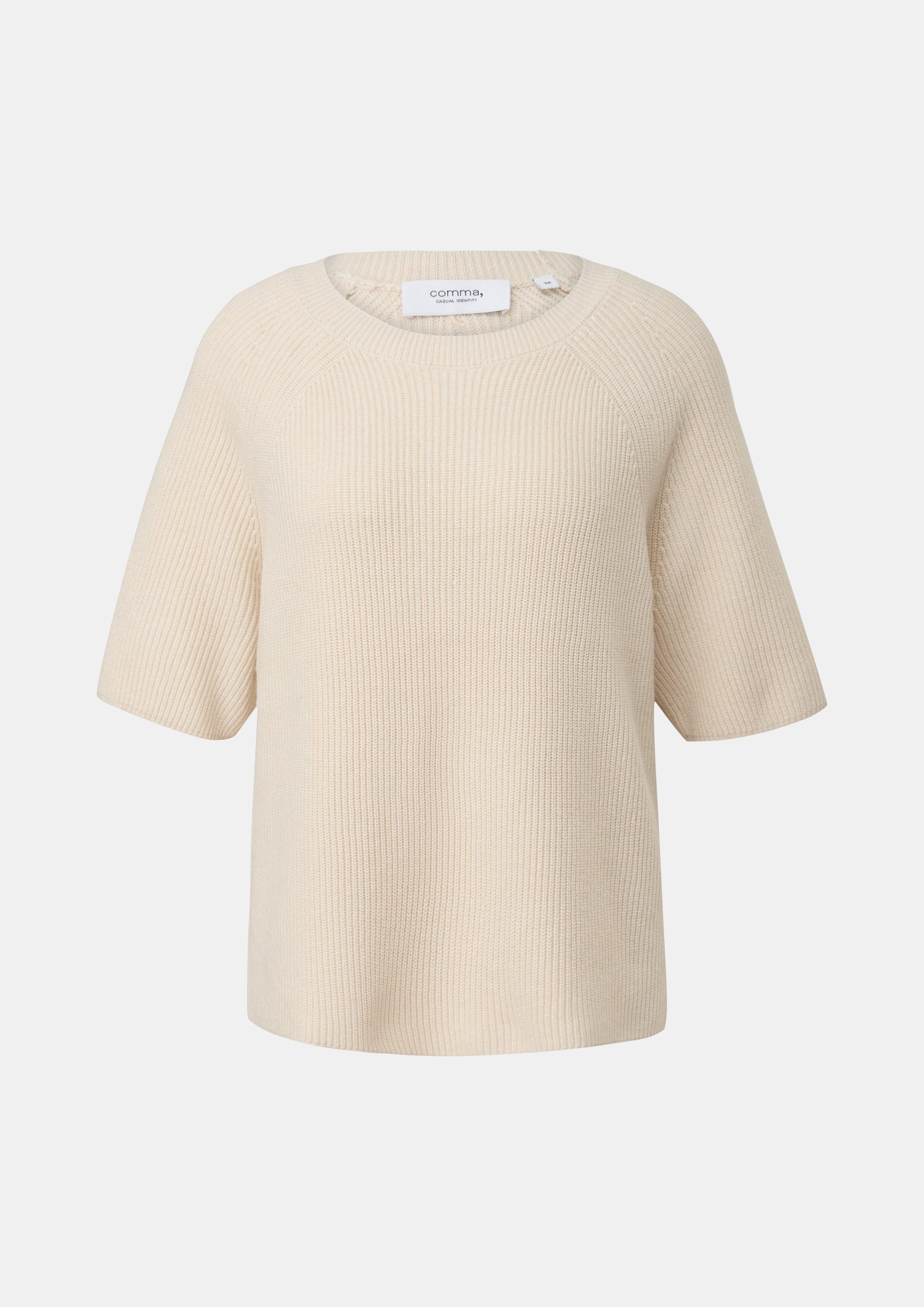 Knitted pullover - light beige | Comma