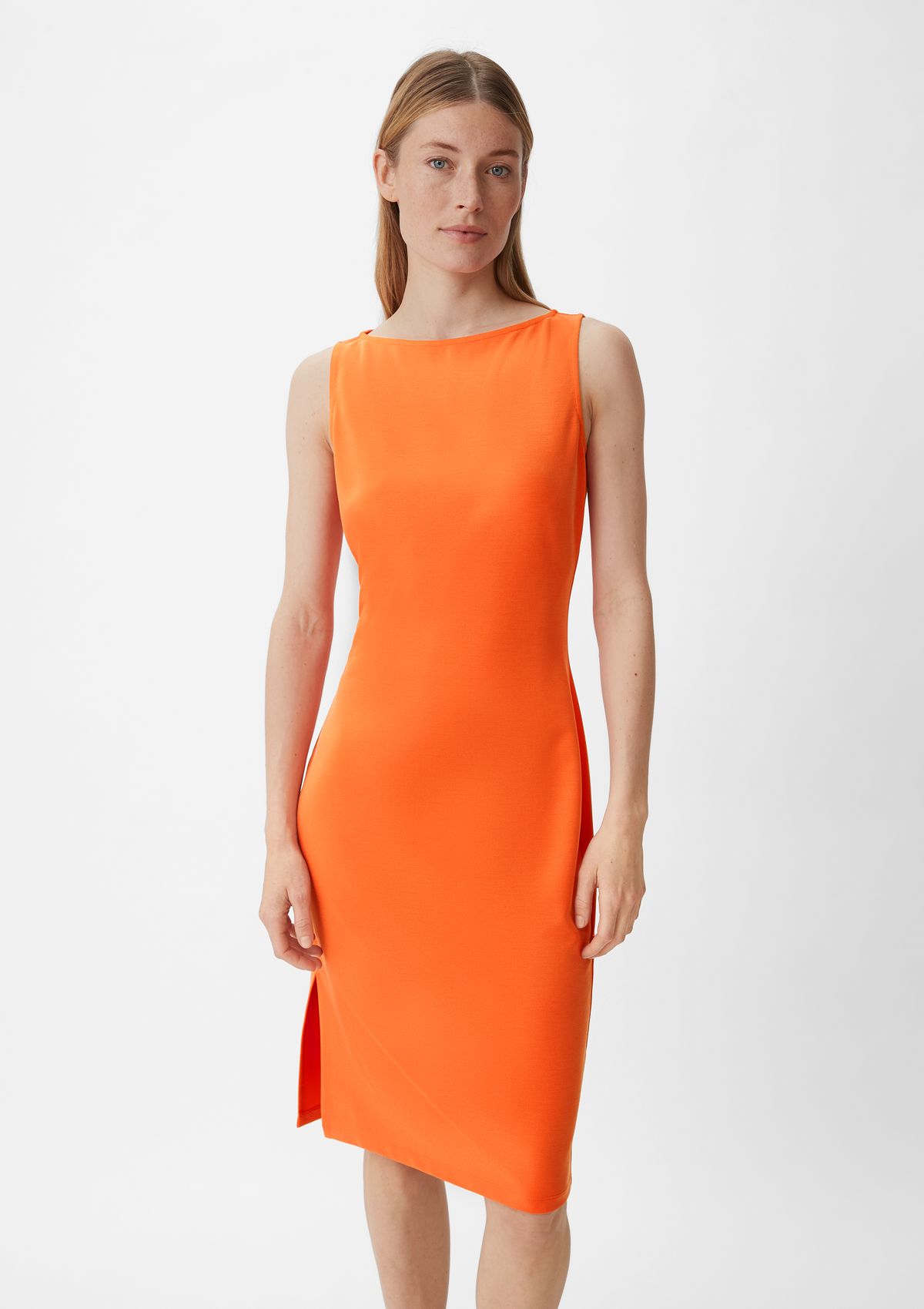 Modal blend dress - orange | Comma