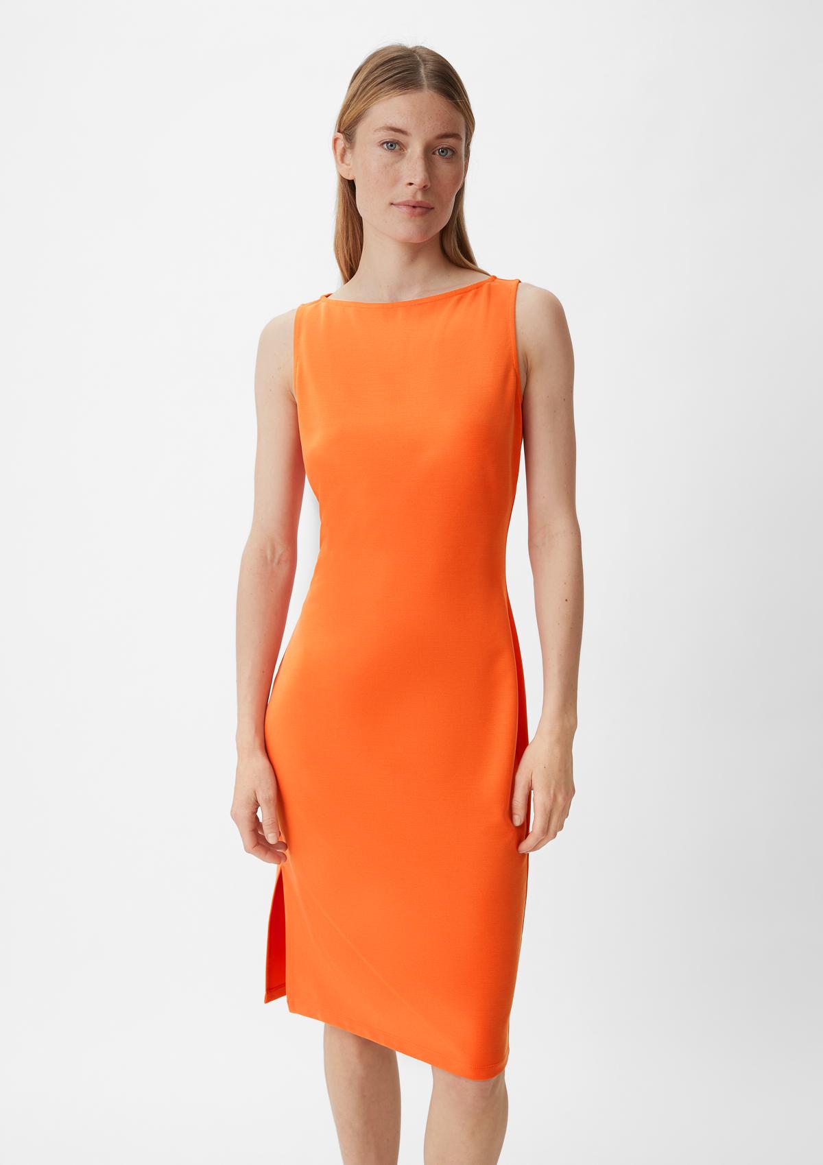 Kleid Aus Modalmix Orange Comma