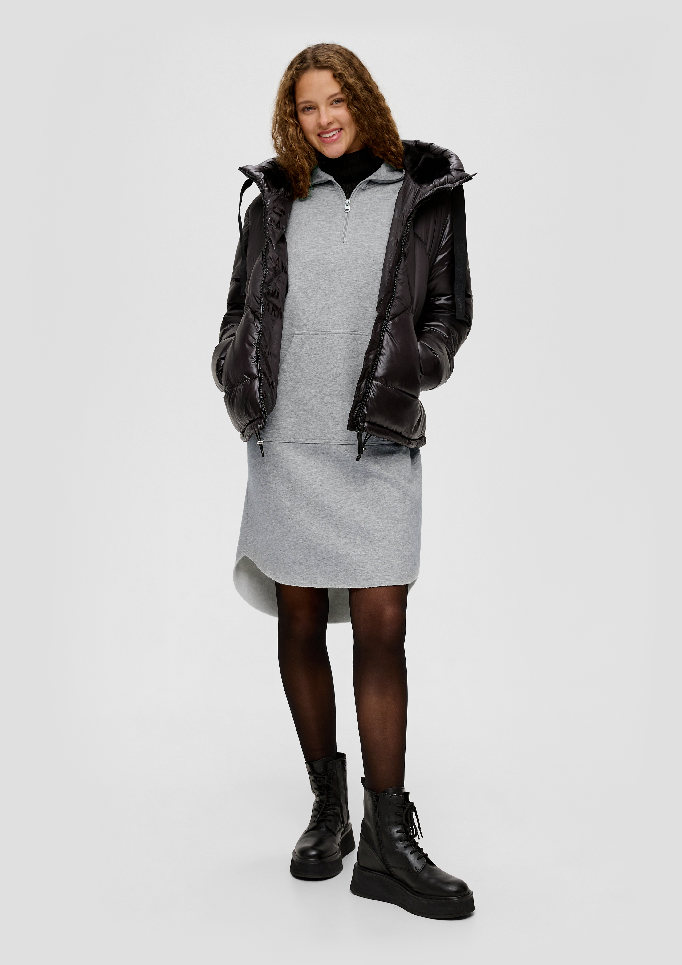 Terry cloth dress - grey melange | s.Oliver