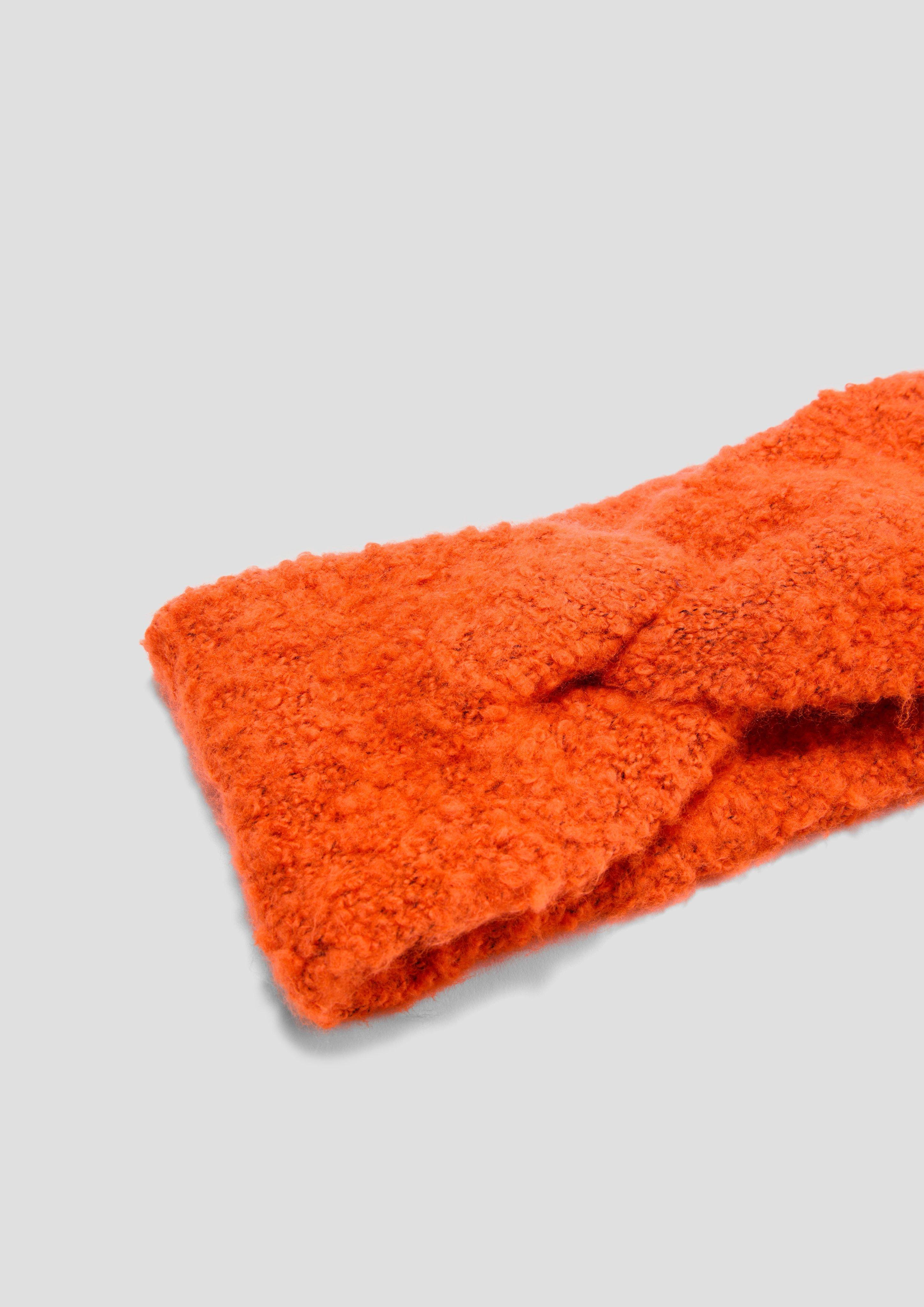 Stirnband mit Wickel-Detail - orange | s.Oliver Stirnband mit Wickel-Detail - orange | s.Oliver