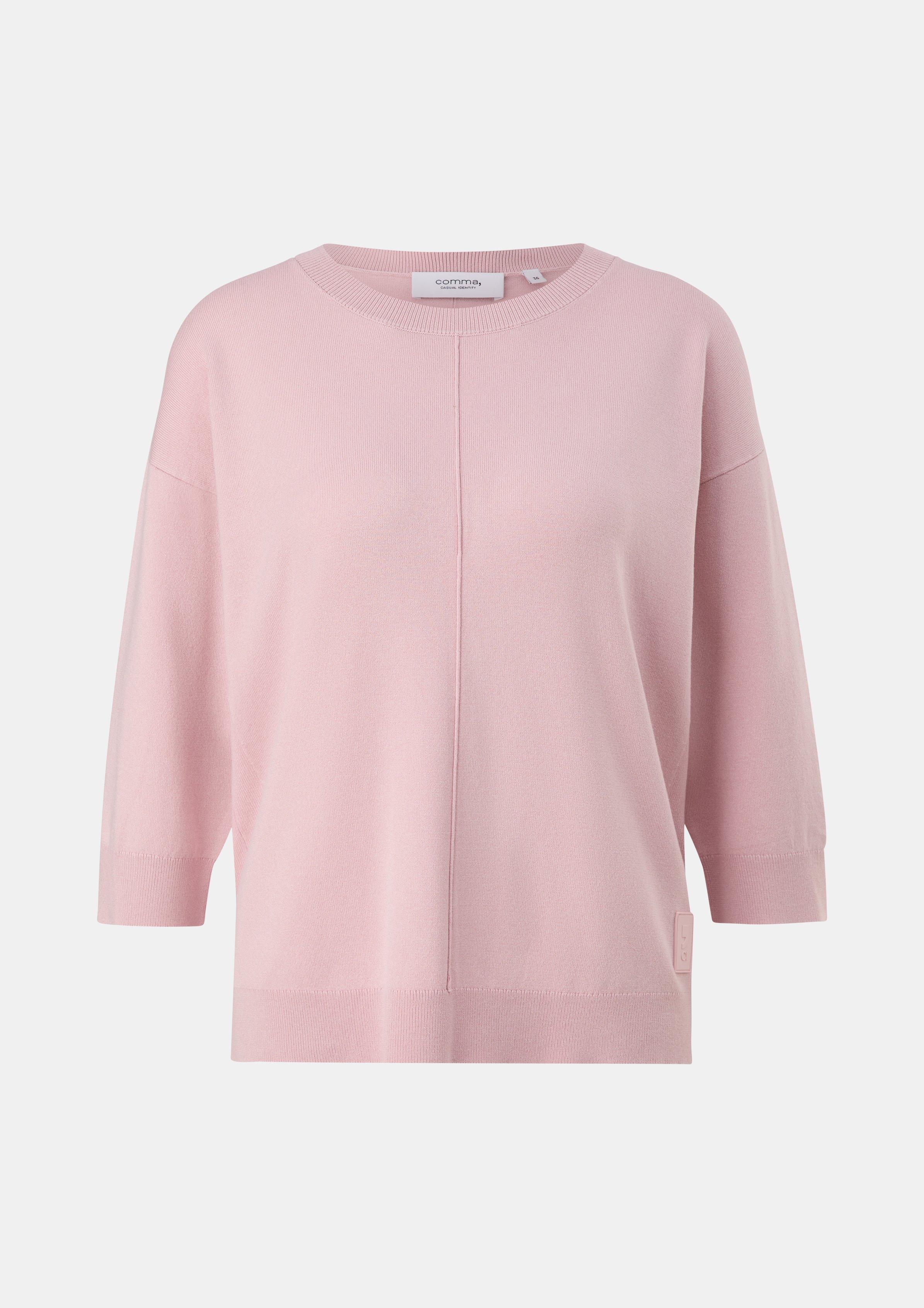 Viscose blend jumper - soft rose | Comma