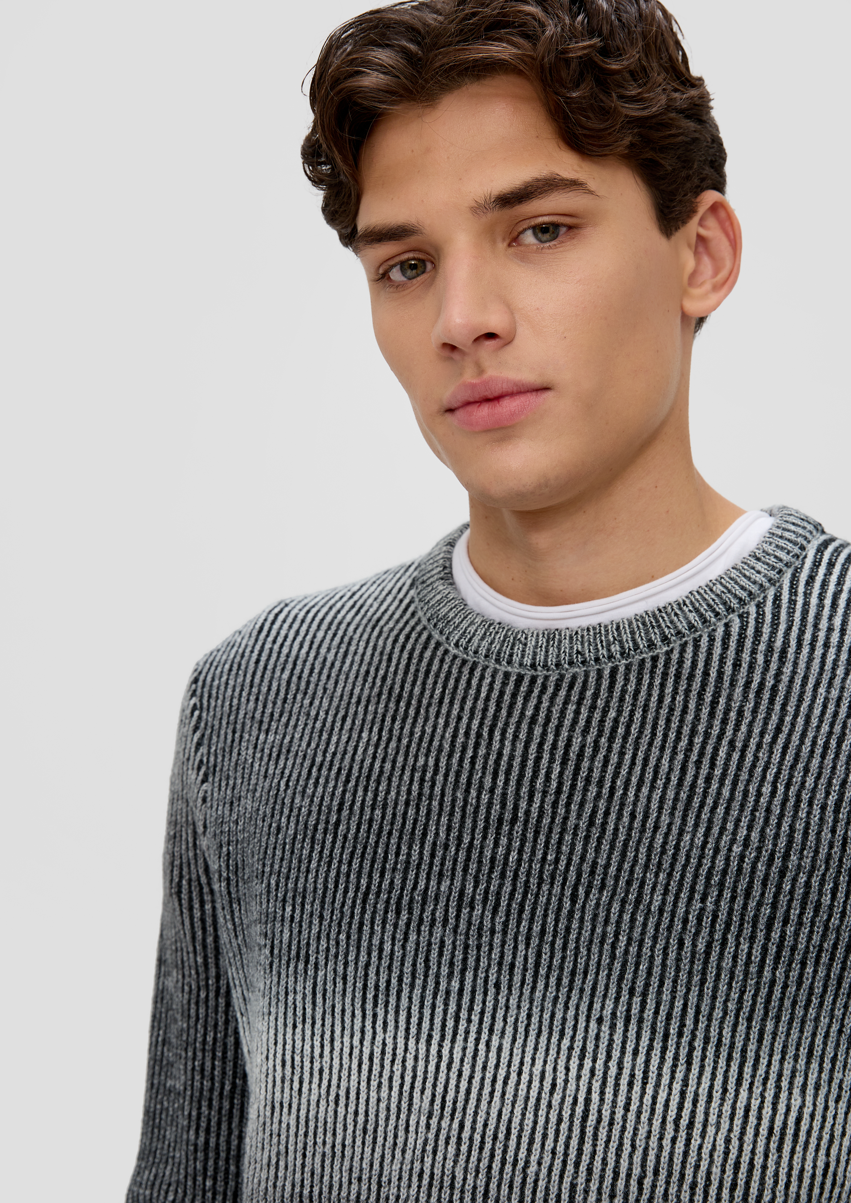 Knitted pullover - grey | s.Oliver