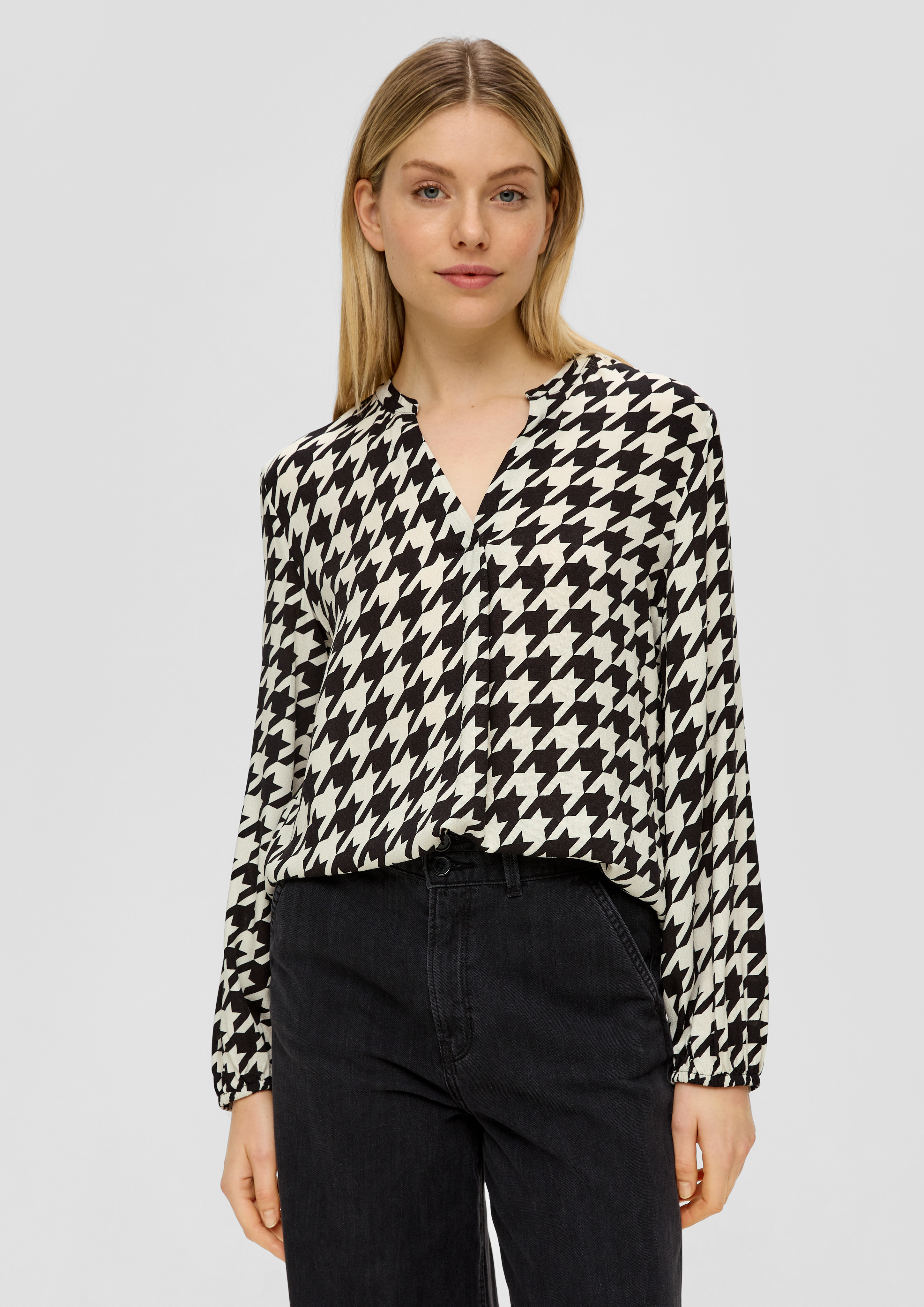 Viscose tunic - black | s.Oliver