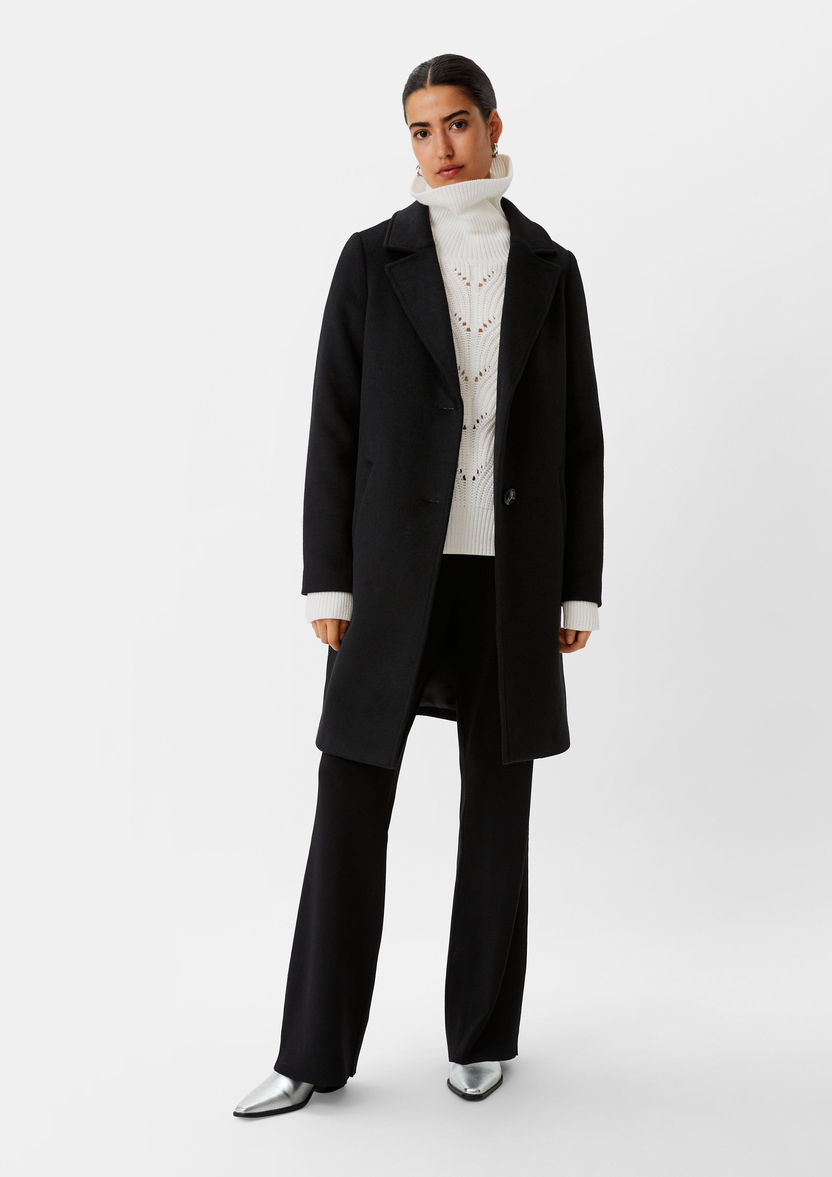 Strickpullover mit Ajour-Muster - weiß | Comma