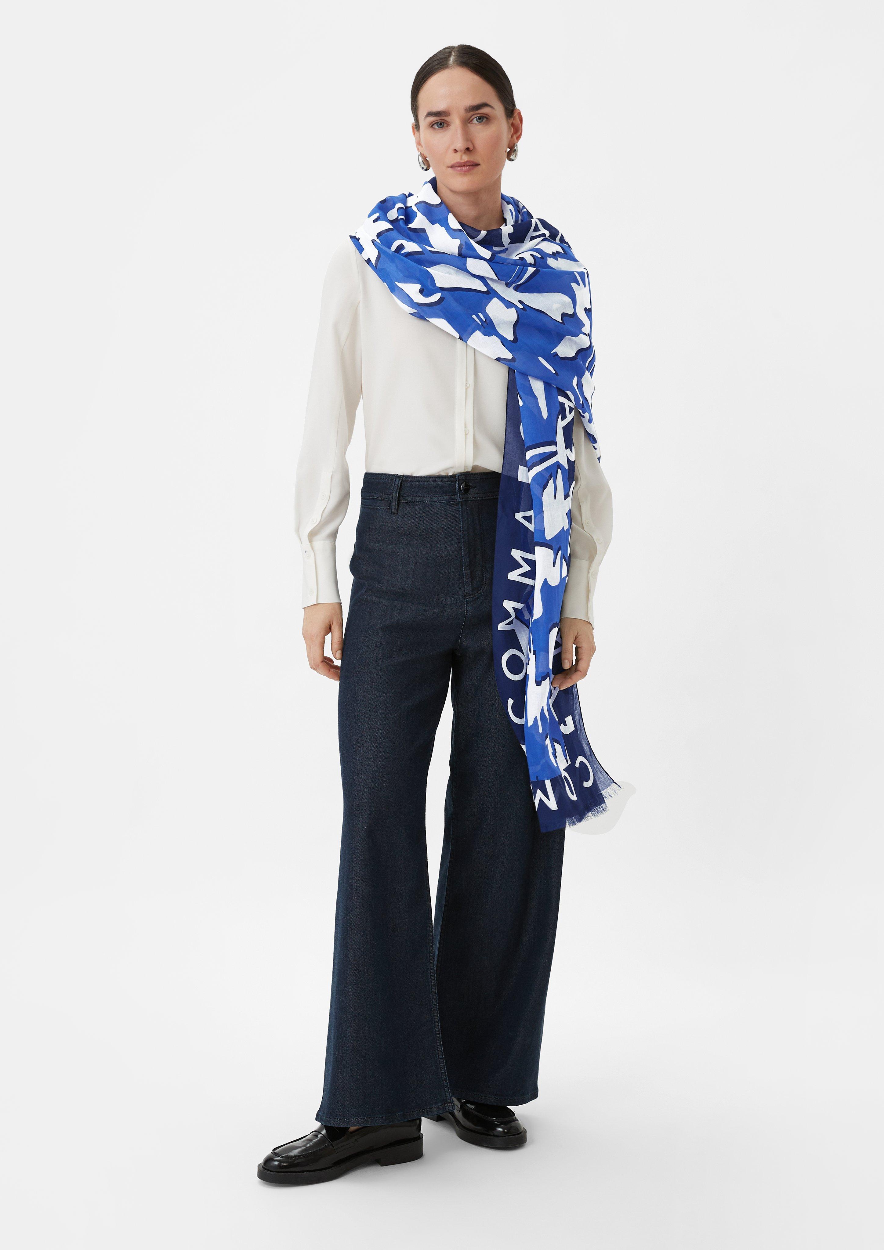 Modal blend scarf - royal blue | Comma