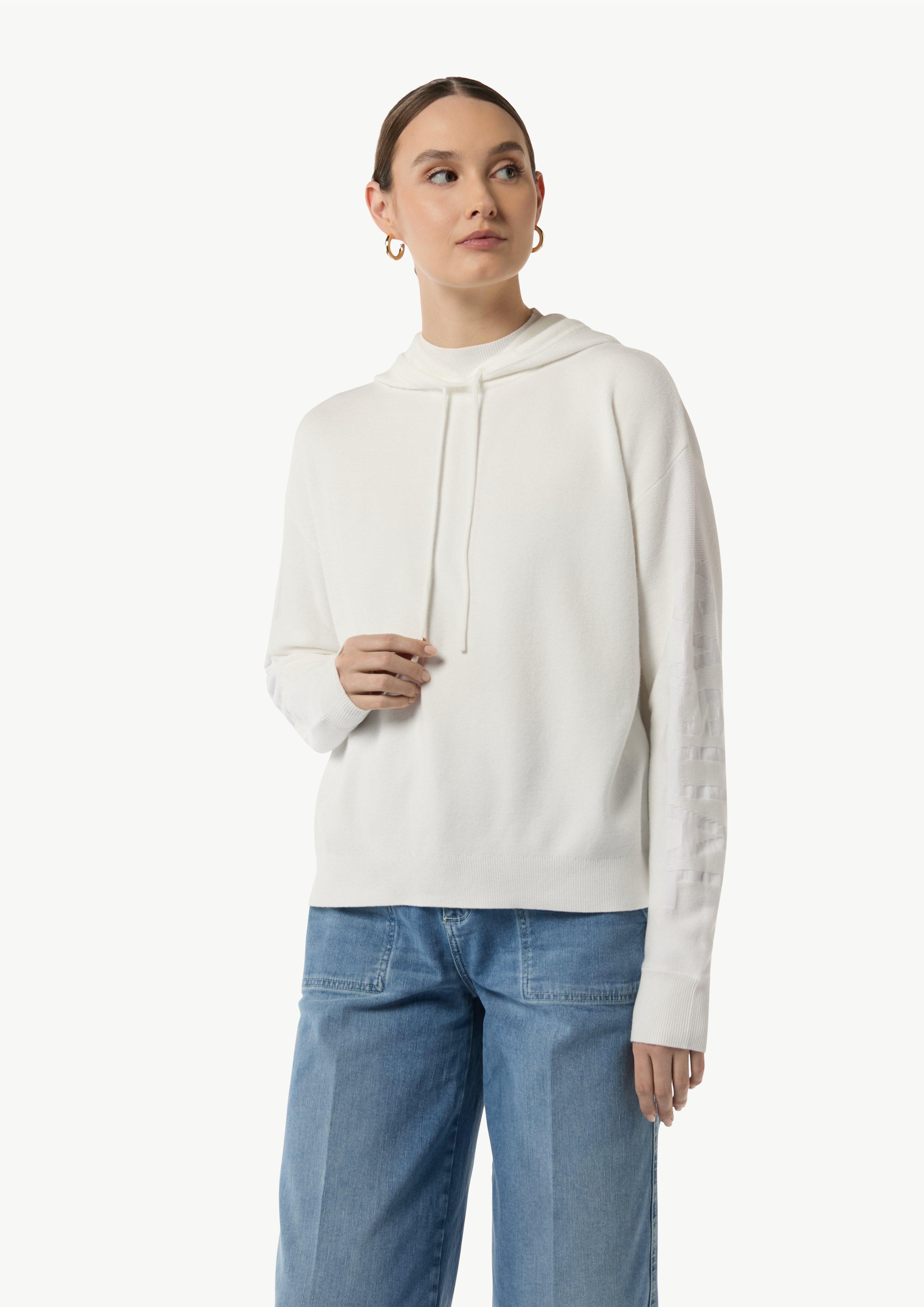 Knitted pullover - white | Comma