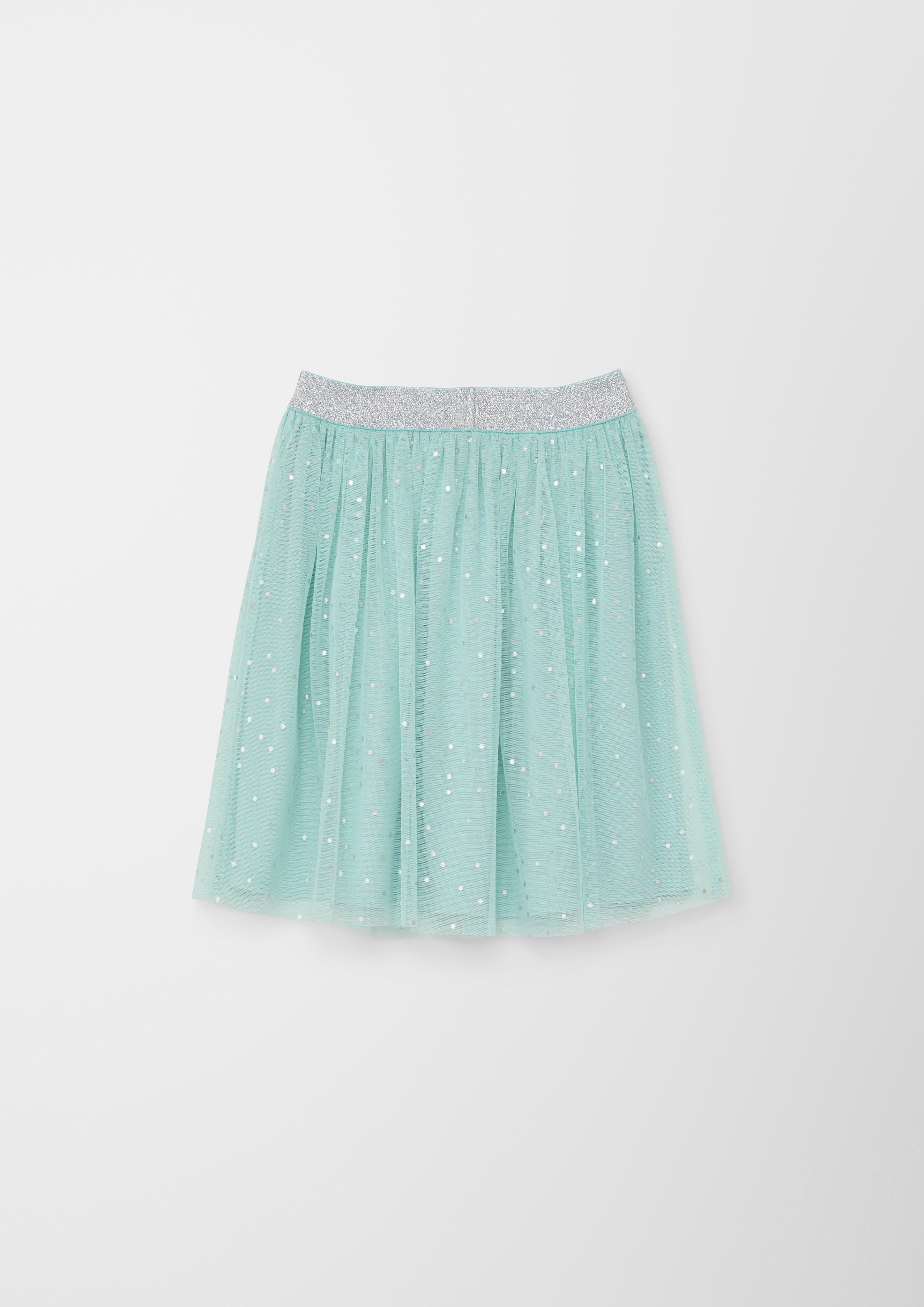 Rock mit Mesh-Layering - ozeangrün | s.Oliver