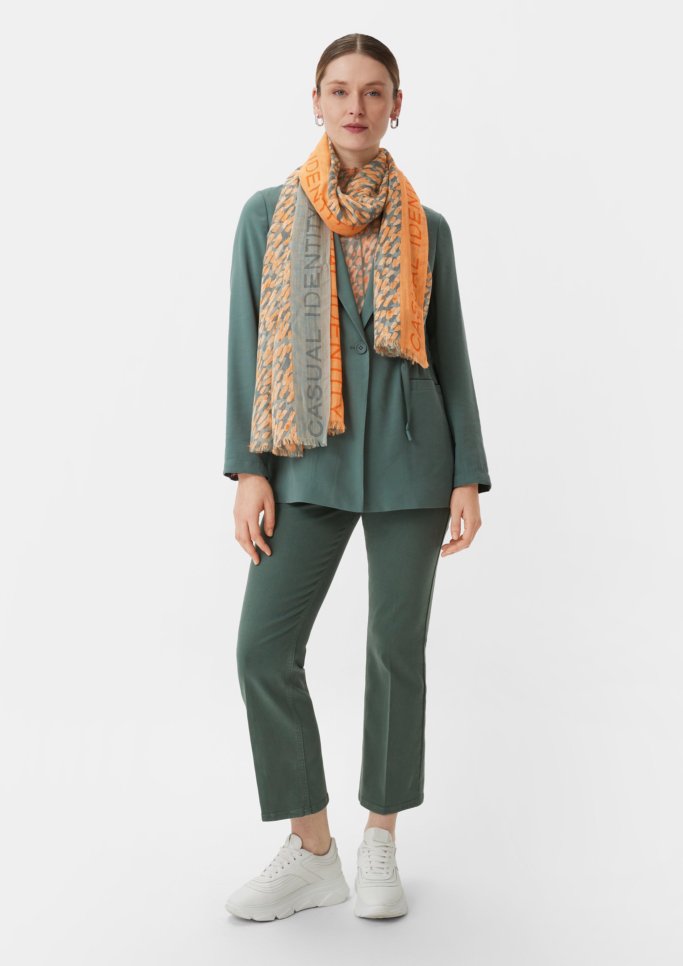 Modal blend scarf - orange | Comma