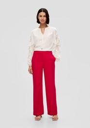 Hose Mit Wide Leg Pink S Oliver