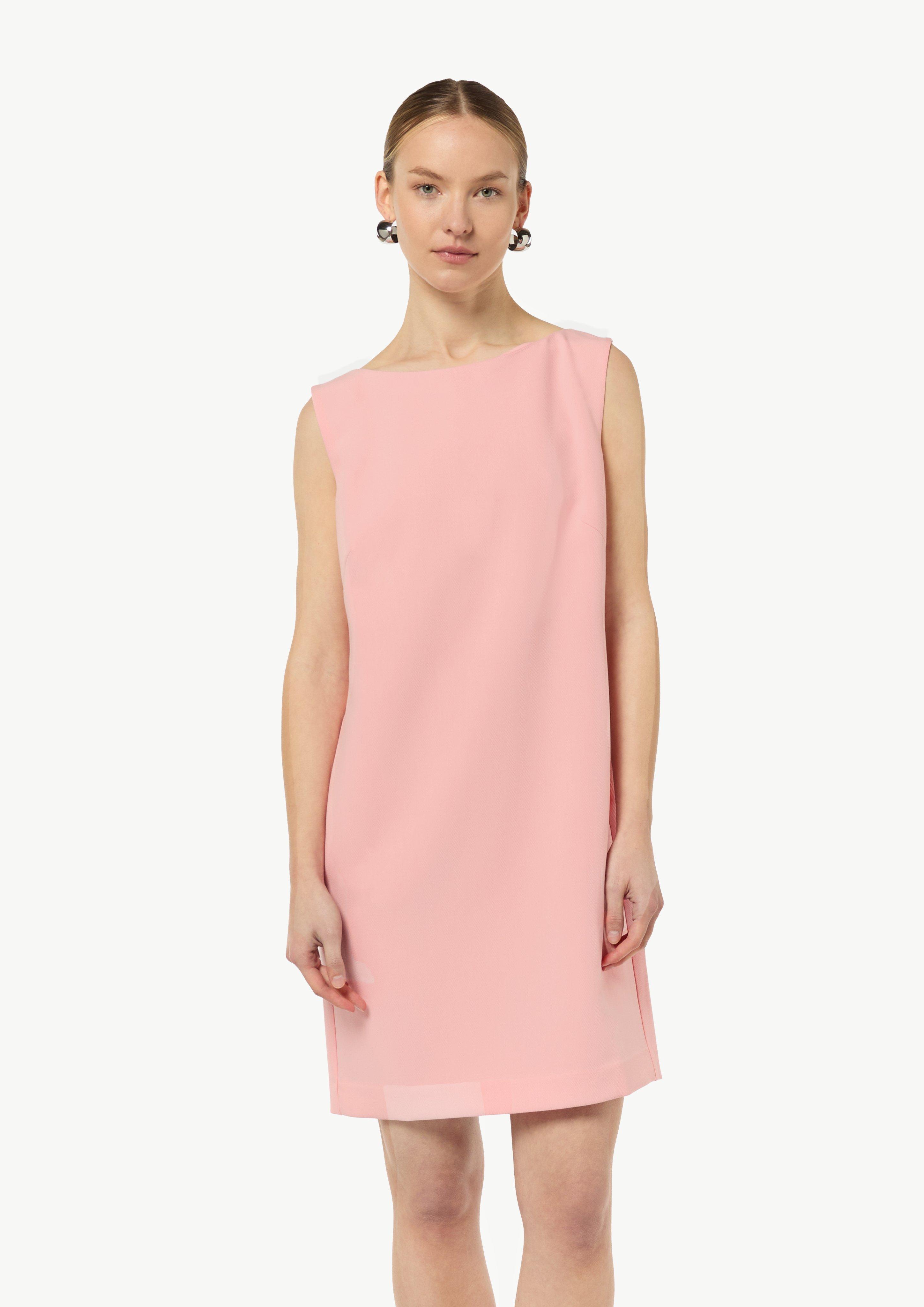 Sheath dress with herringbone texture - rose | Comma