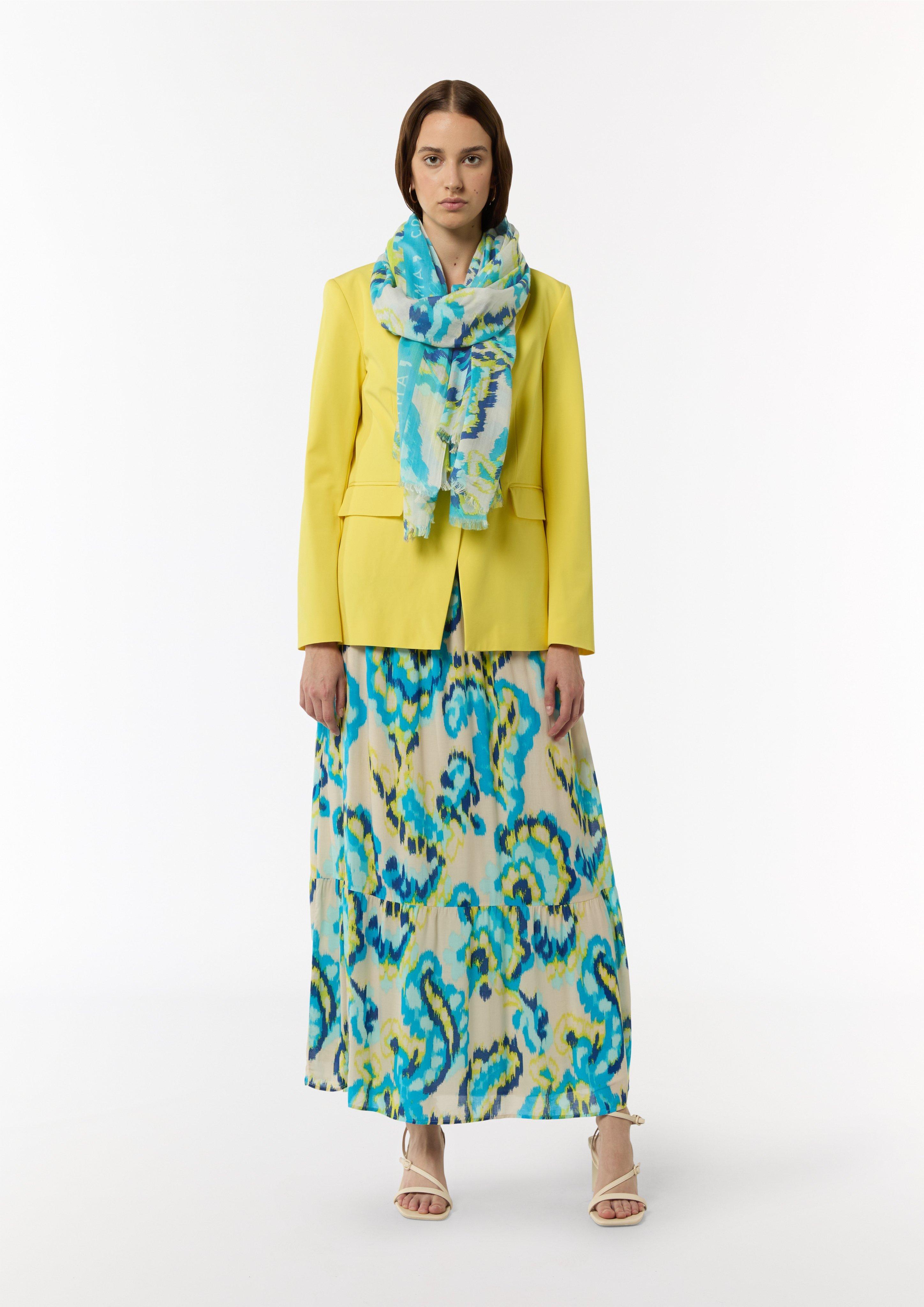 Scarf in a modal blend - pastel turquoise | Comma