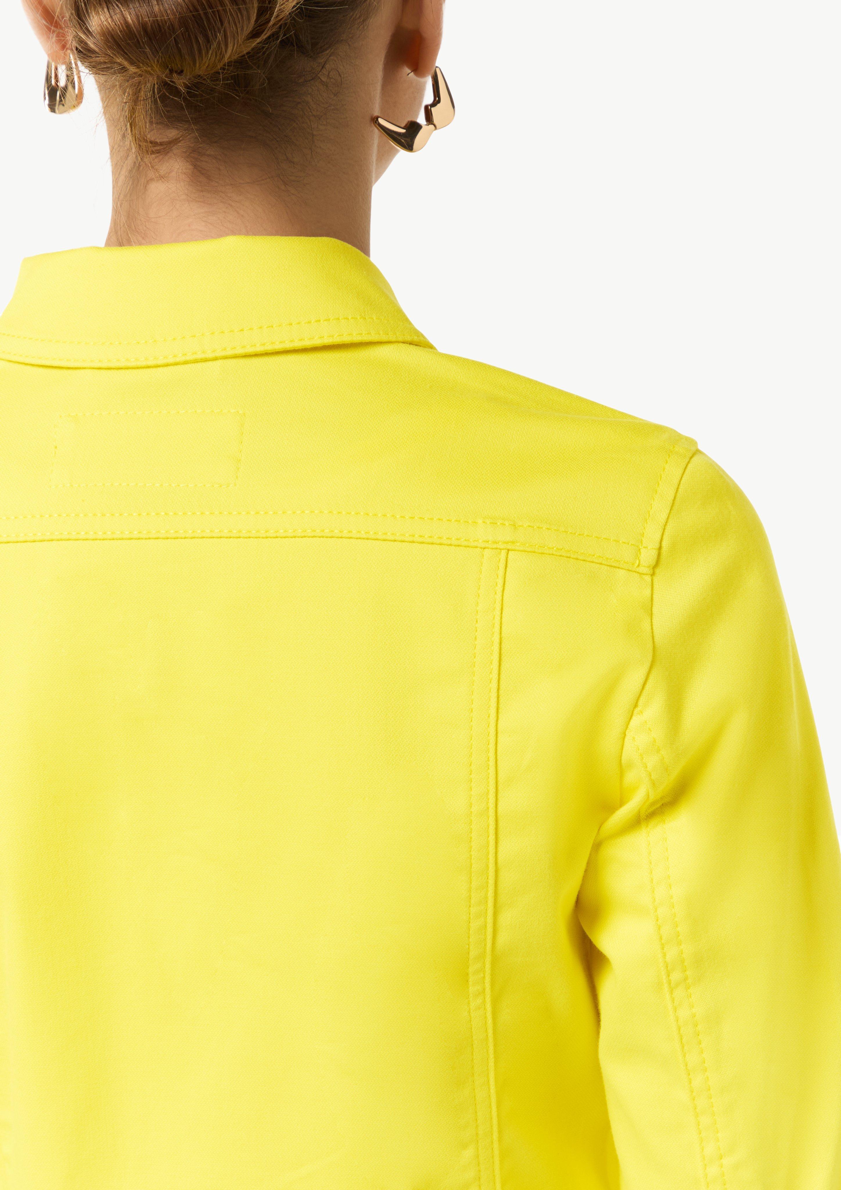 Denim jacket in a loose fit - yellow | Comma