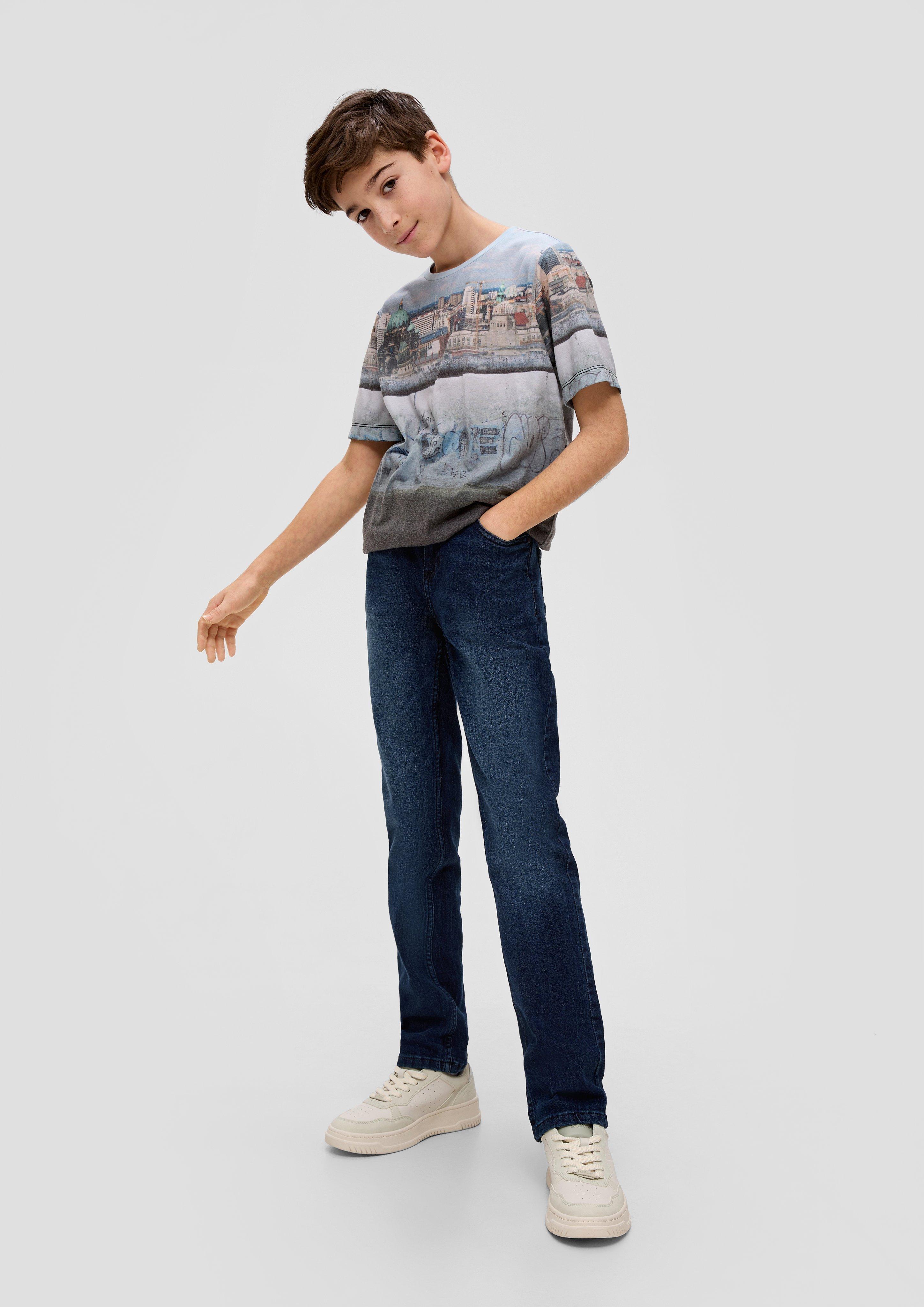Jeans Seattle / Regular Fit / Mid Rise / Slm Leg - blau | s.Oliver
