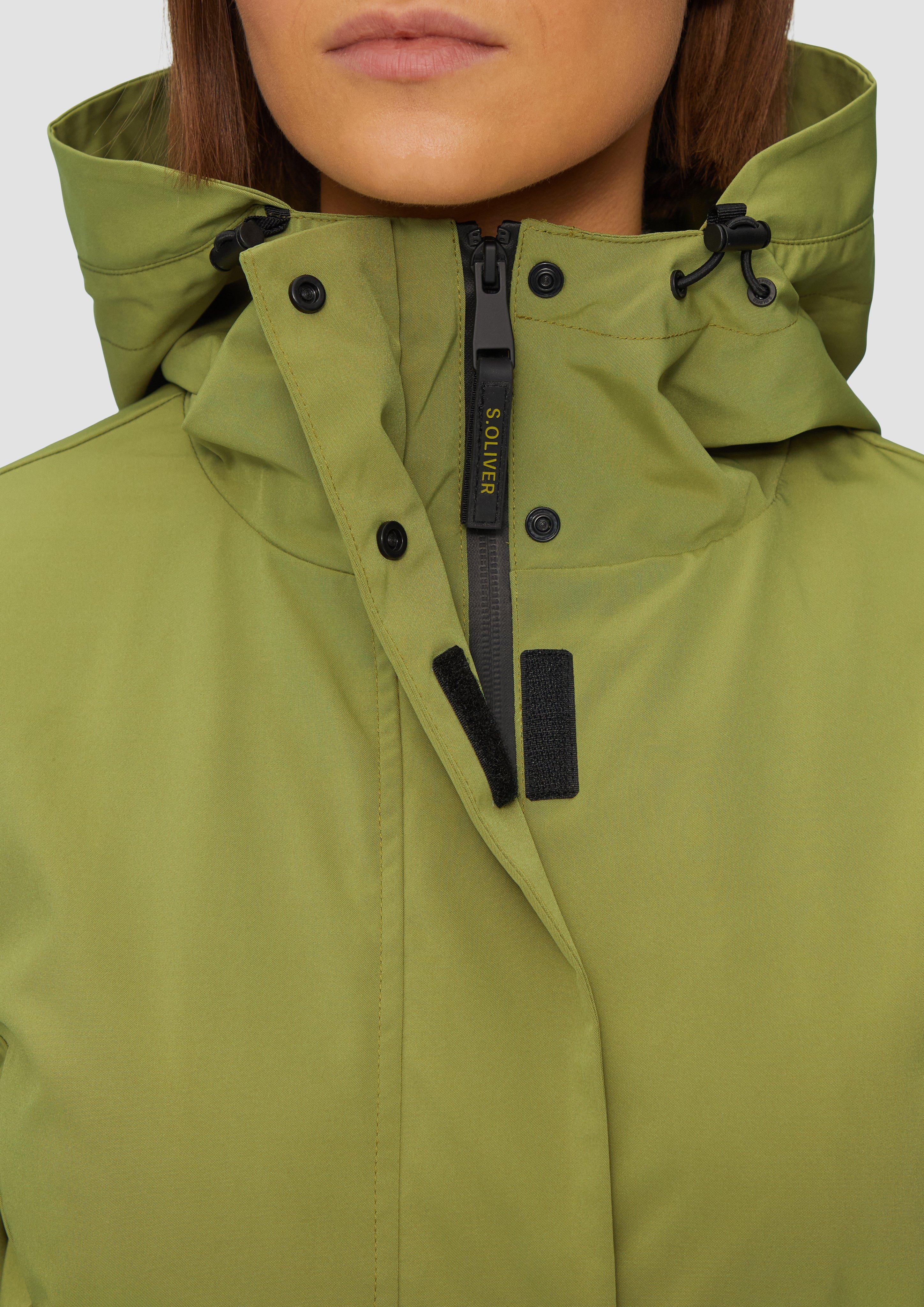 Water-resistant rain coat with Bionic Finish - guacamole | s Water-resistant rain coat with Bionic Finish - guacamole | s