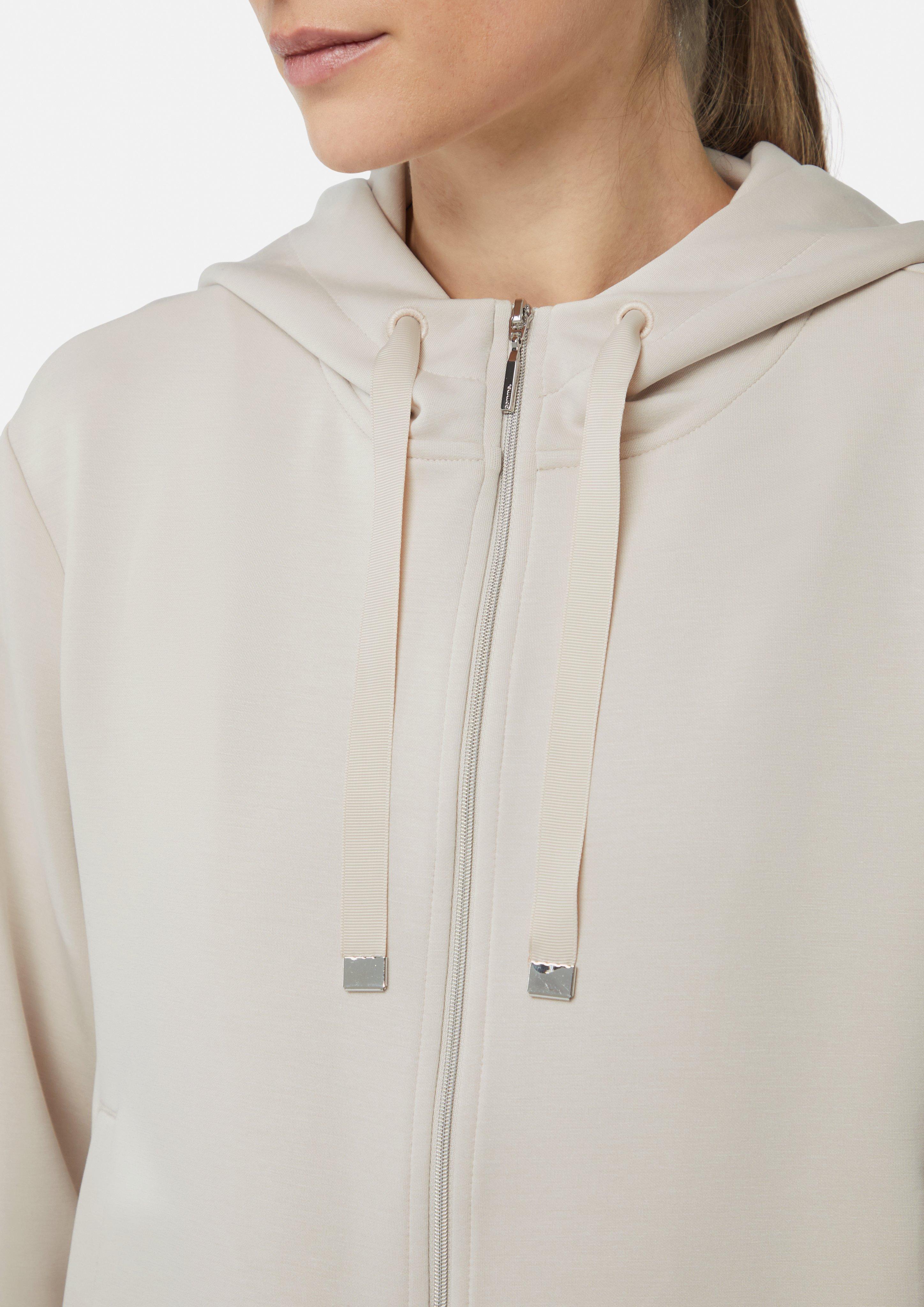 Sweatshirt Jacket - light beige | Comma Sweatshirt Jacket - light beige | Comma