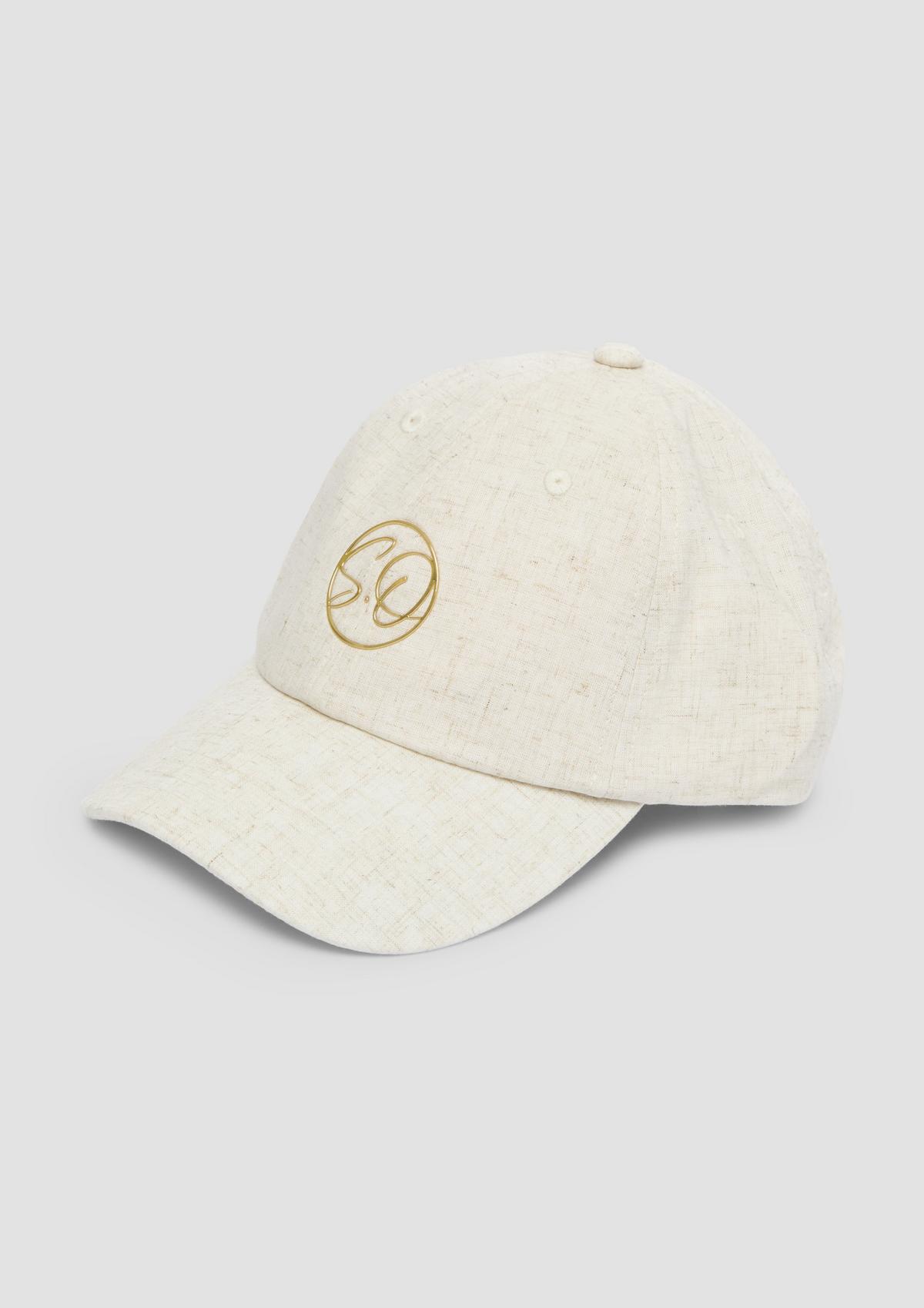 Melange cap with decorative detail - nature | s.Oliver