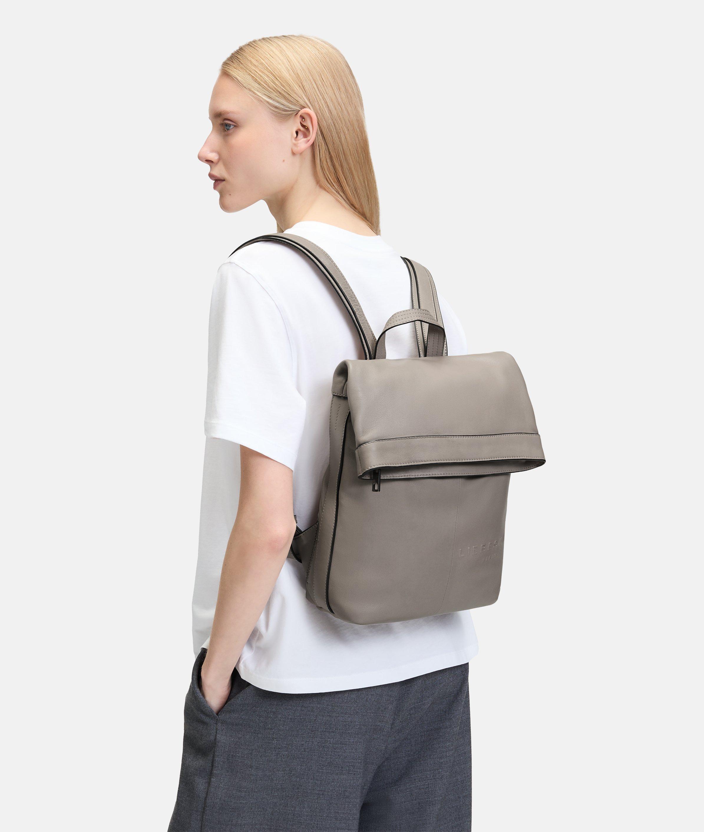 Elvira Backpack M - steingrau | LIEBESKIND BERLIN