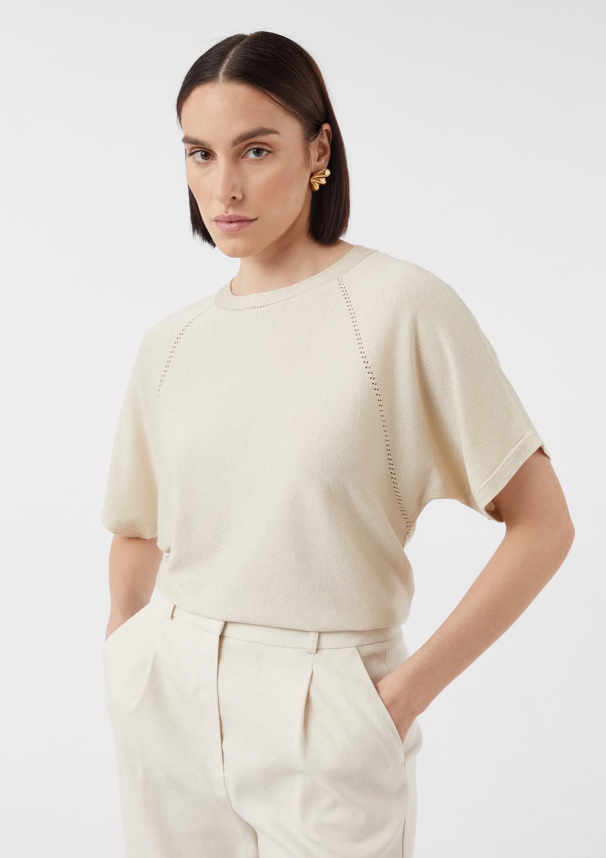 Knitted pullover - beige | Comma