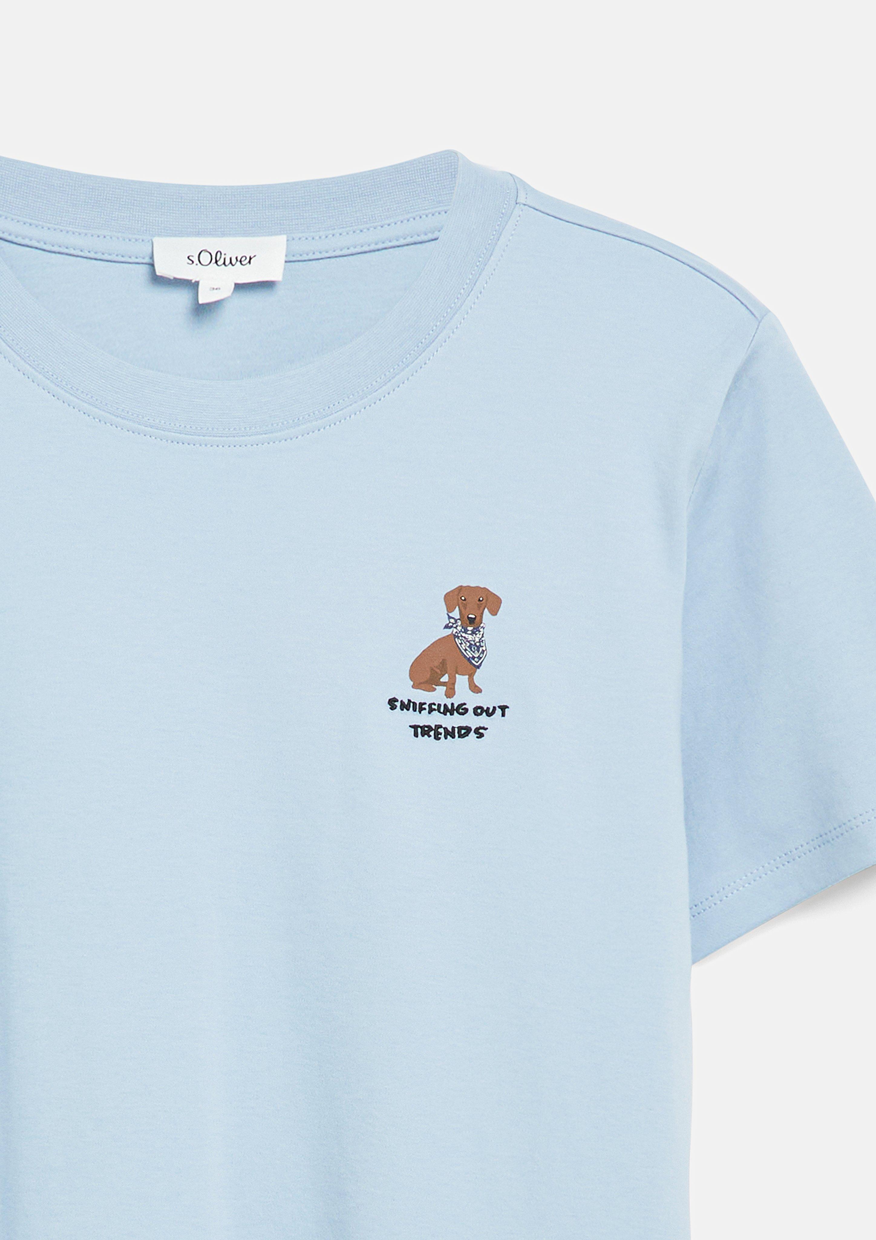 T-Shirt - Hellblau | s.Oliver