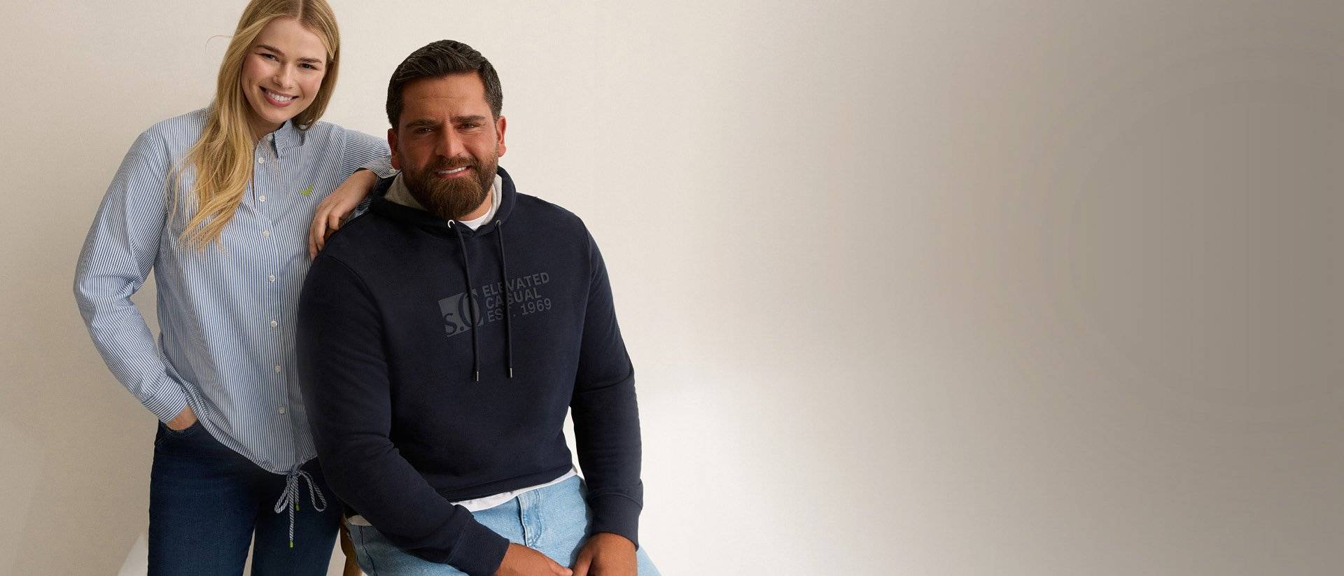 Big and tall sizes for men online at s.Oliver | s.Oliver